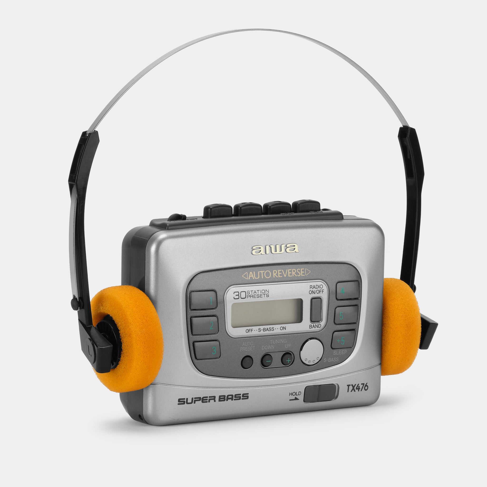 Aiwa HS-TX476 AM/FM Portable Cassette Player