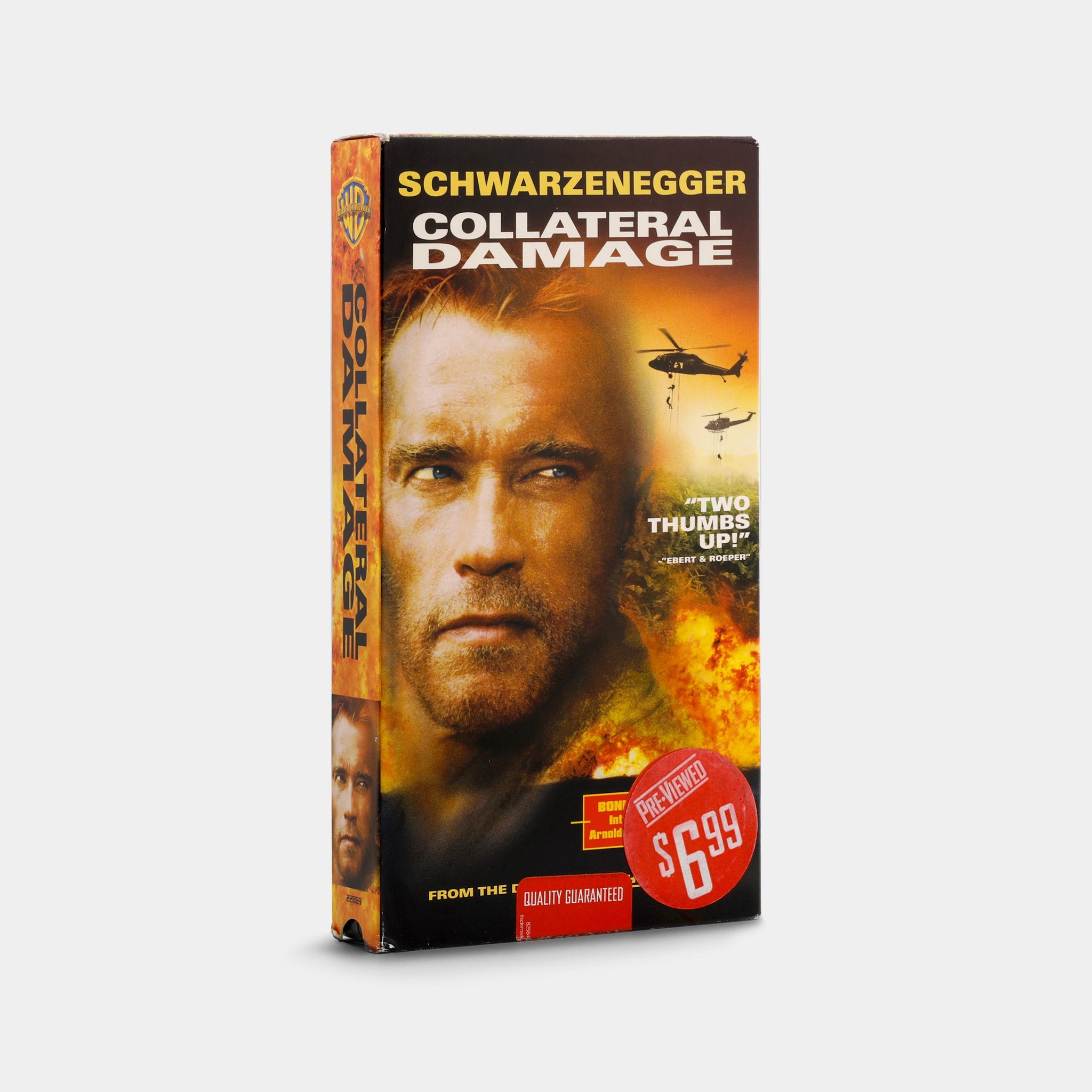 Collateral Damage VHS Tape