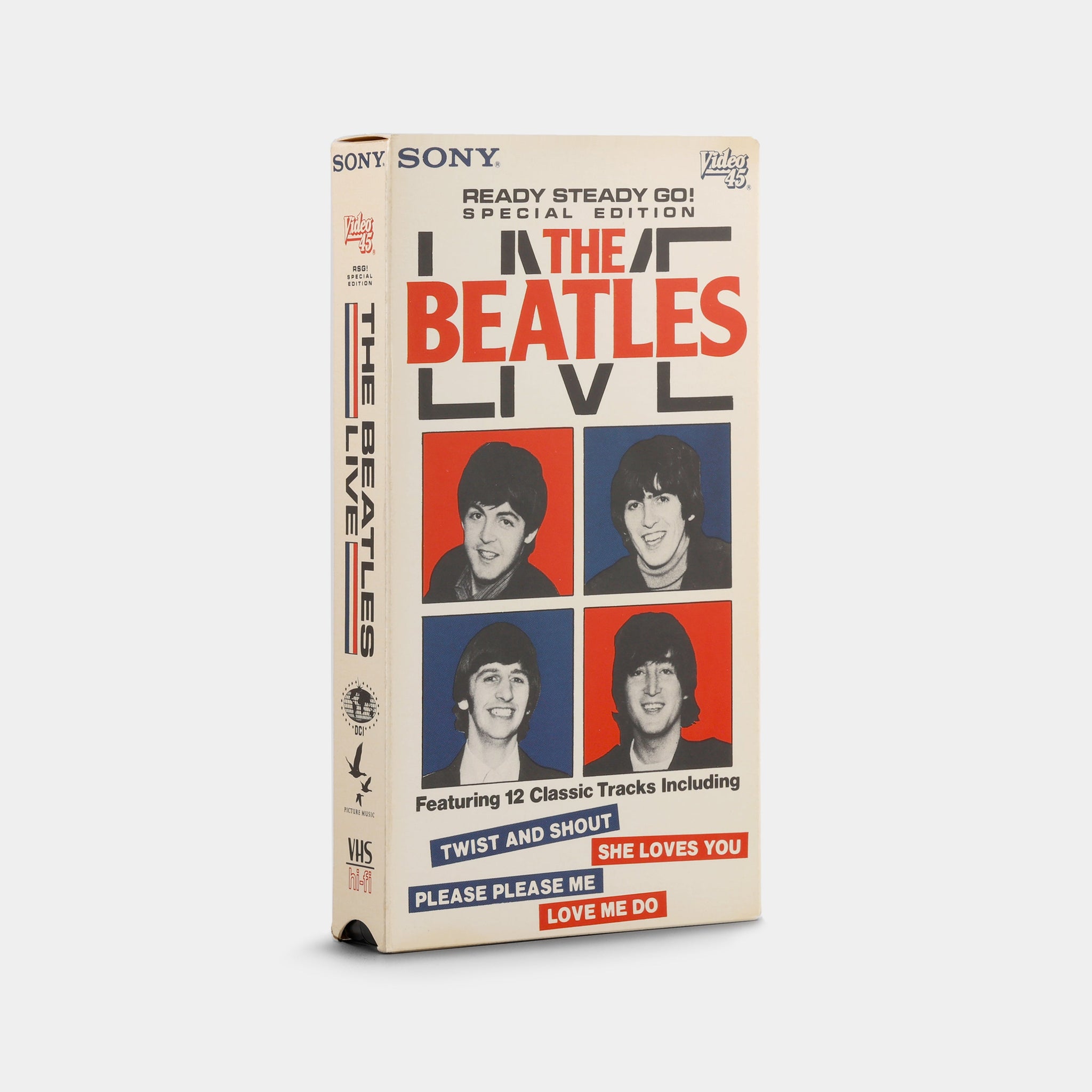Ready Steady Go! The Beatles Live VHS Tape