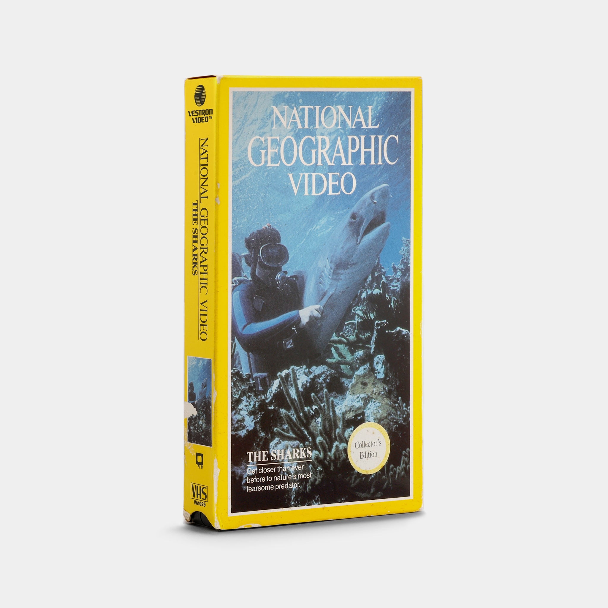 National Geographic Video: Sharks VHS Tape