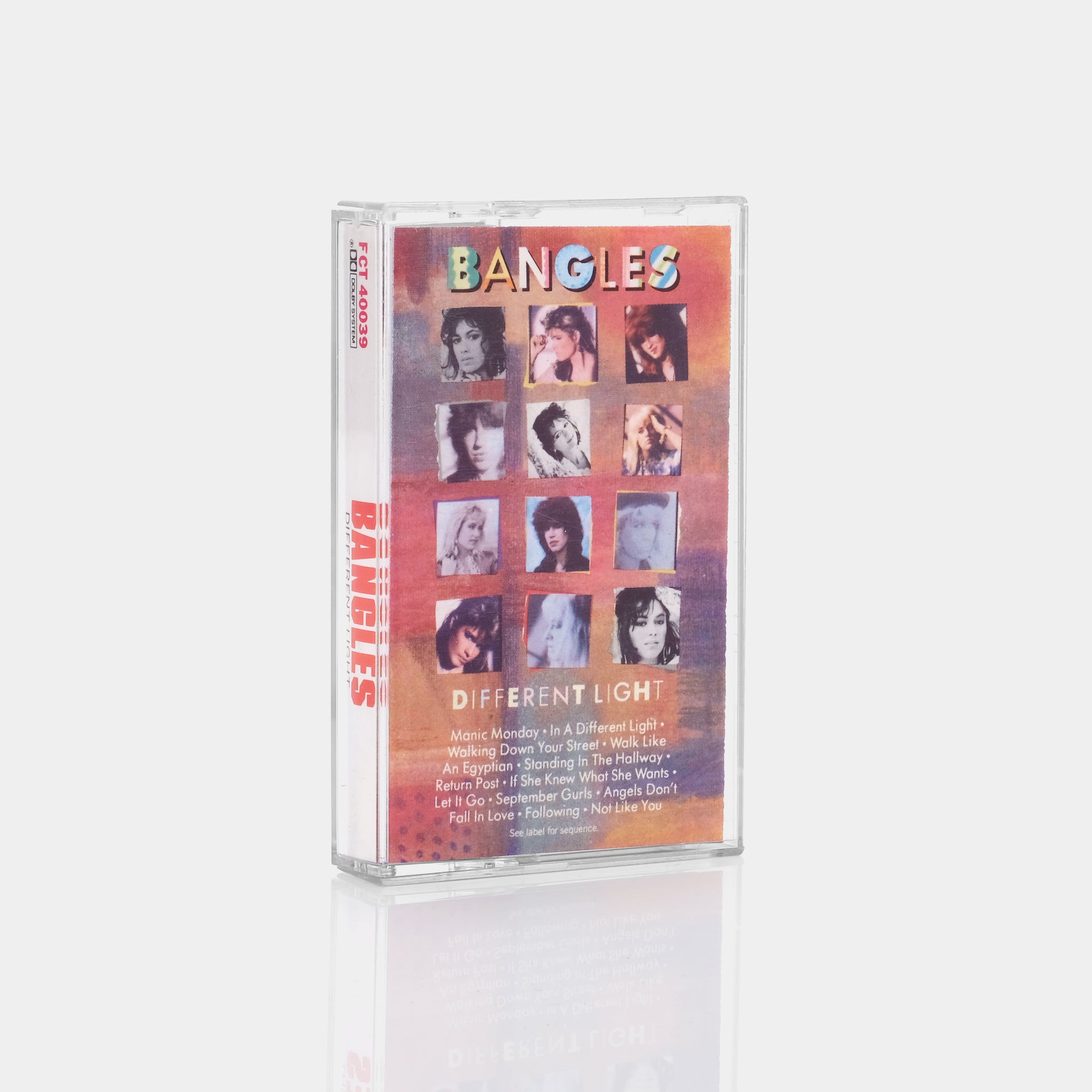 Bangles - Different Light Cassette Tape