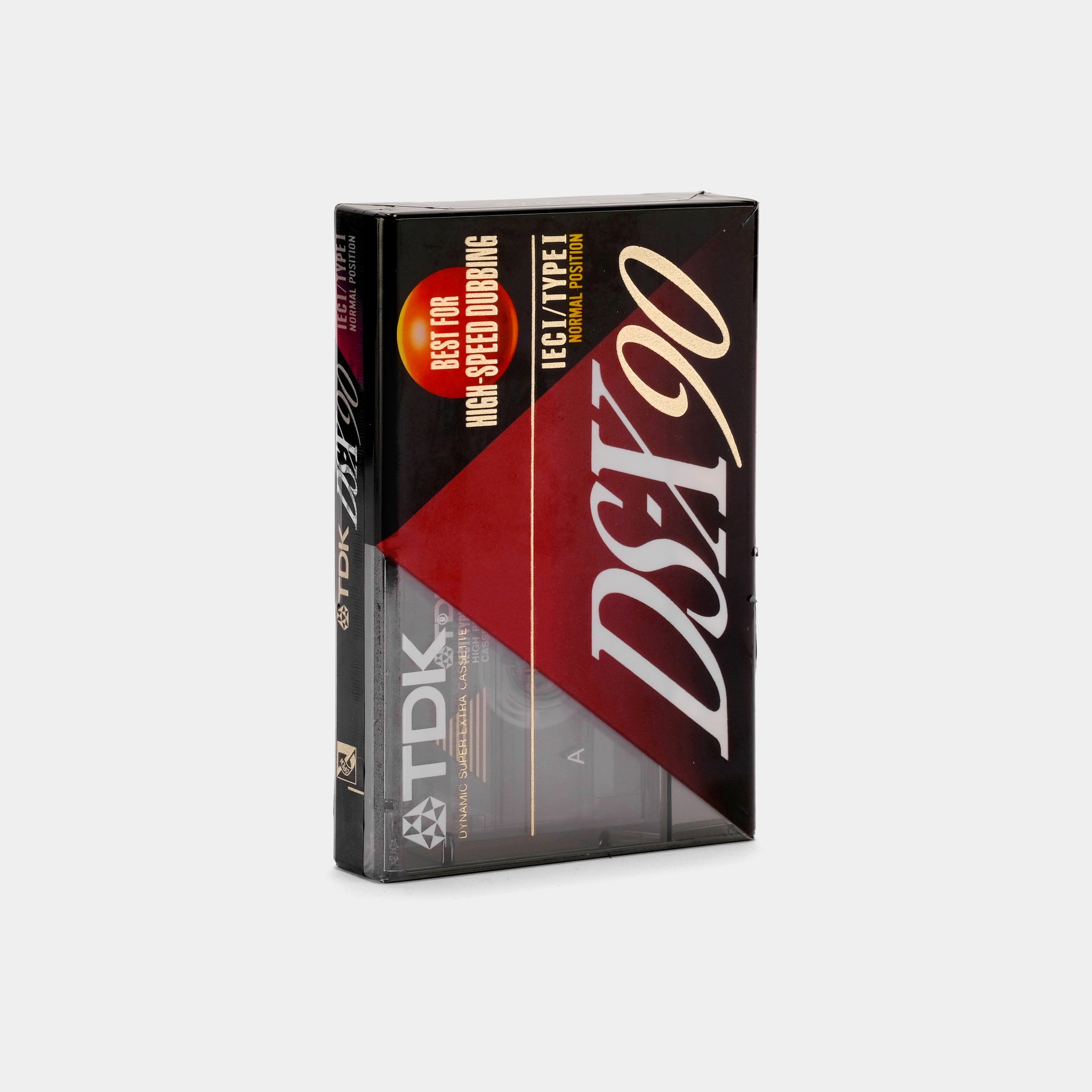 TDK DS-X90 Type I 90 Min Blank Cassette Tape