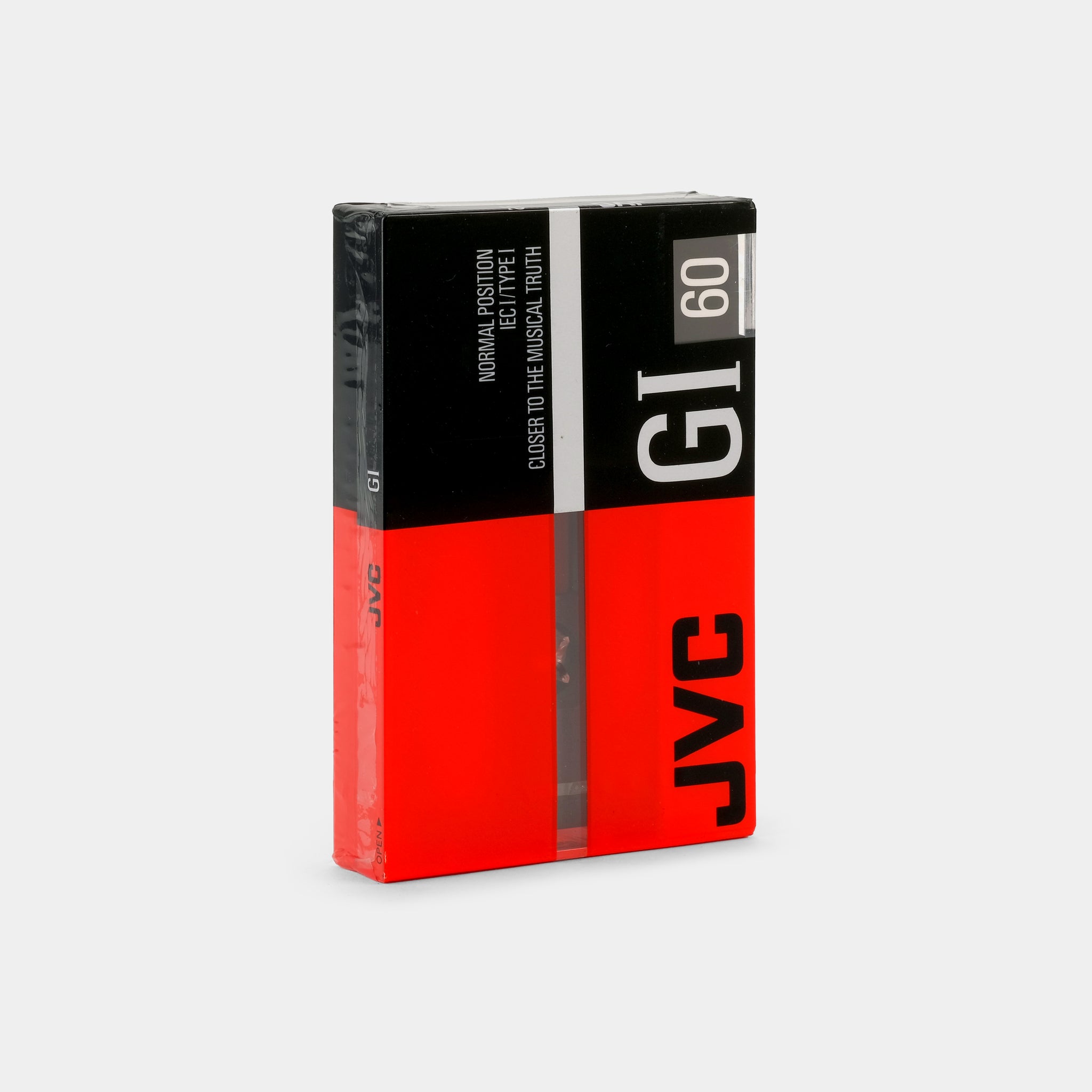 JVC GI-60 Type I 60 Min Blank Cassette Tape