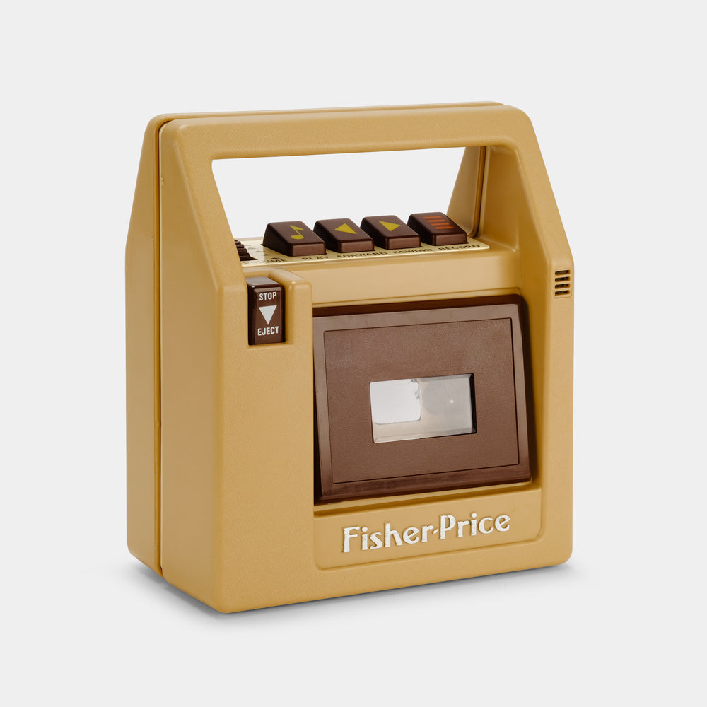 Fisher-Price Brown Cassette Player/Recorder