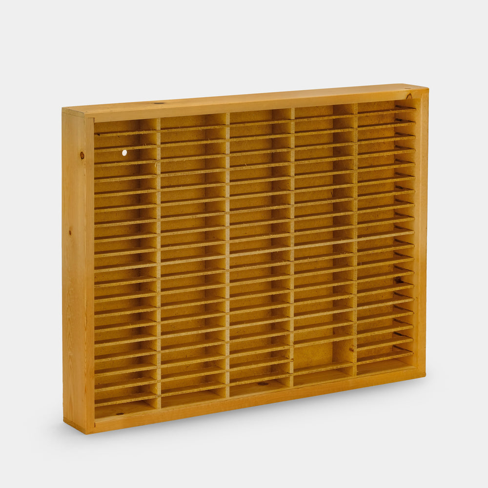 Wood Cassette Storage for 100 Cassettes (B-grade)