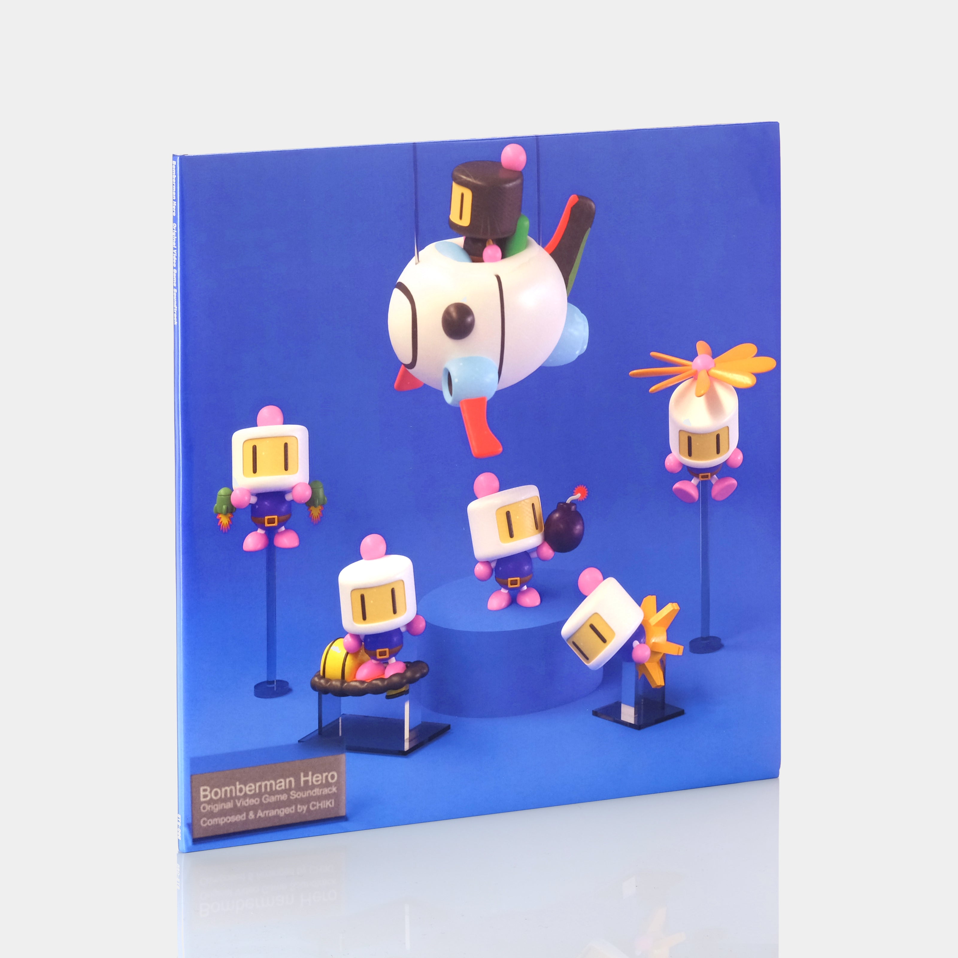 Jun Chikuma - Bomberman Hero 2xLP Pink Vinyl Record