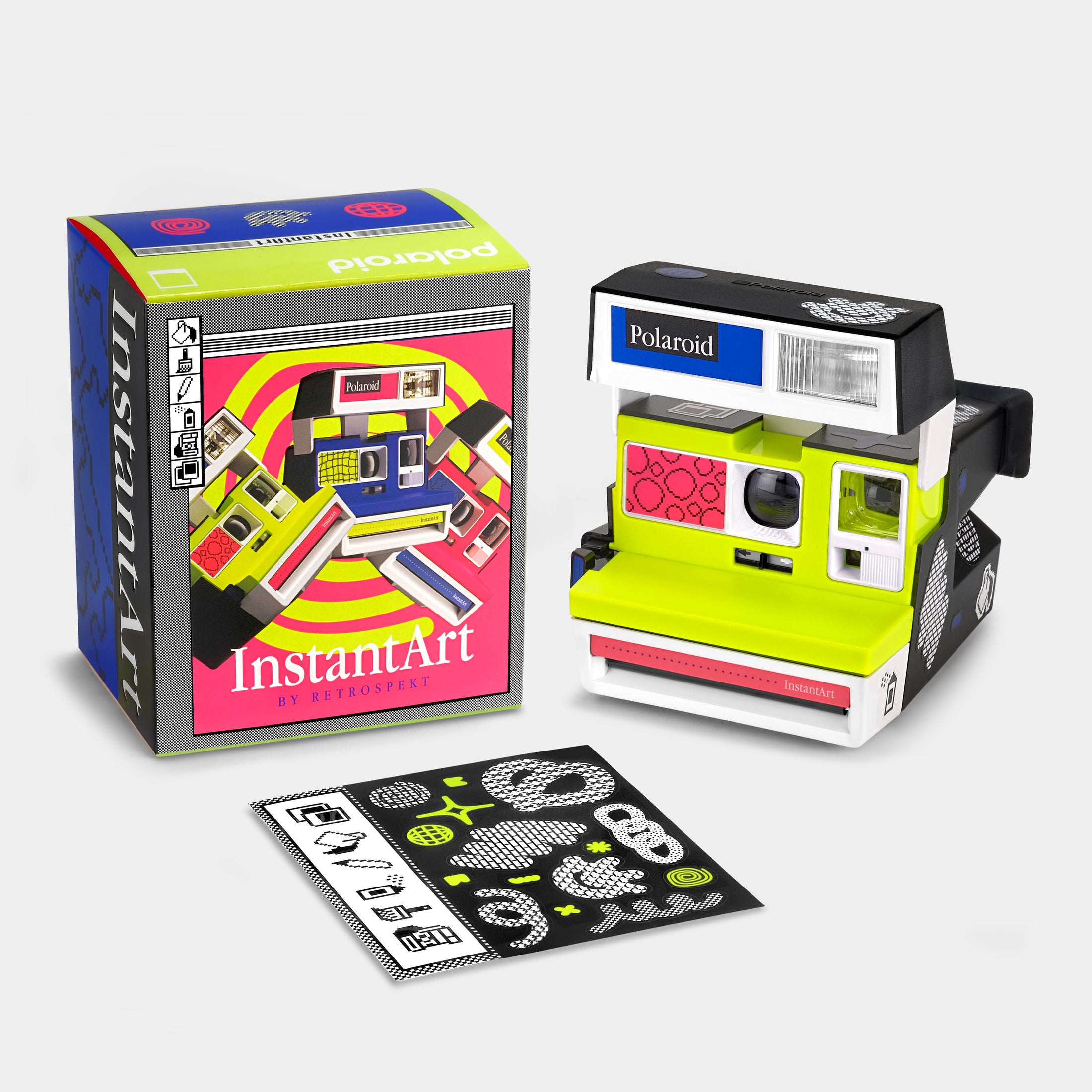 Polaroid 600 InstantArt Bubbles Instant Film Camera