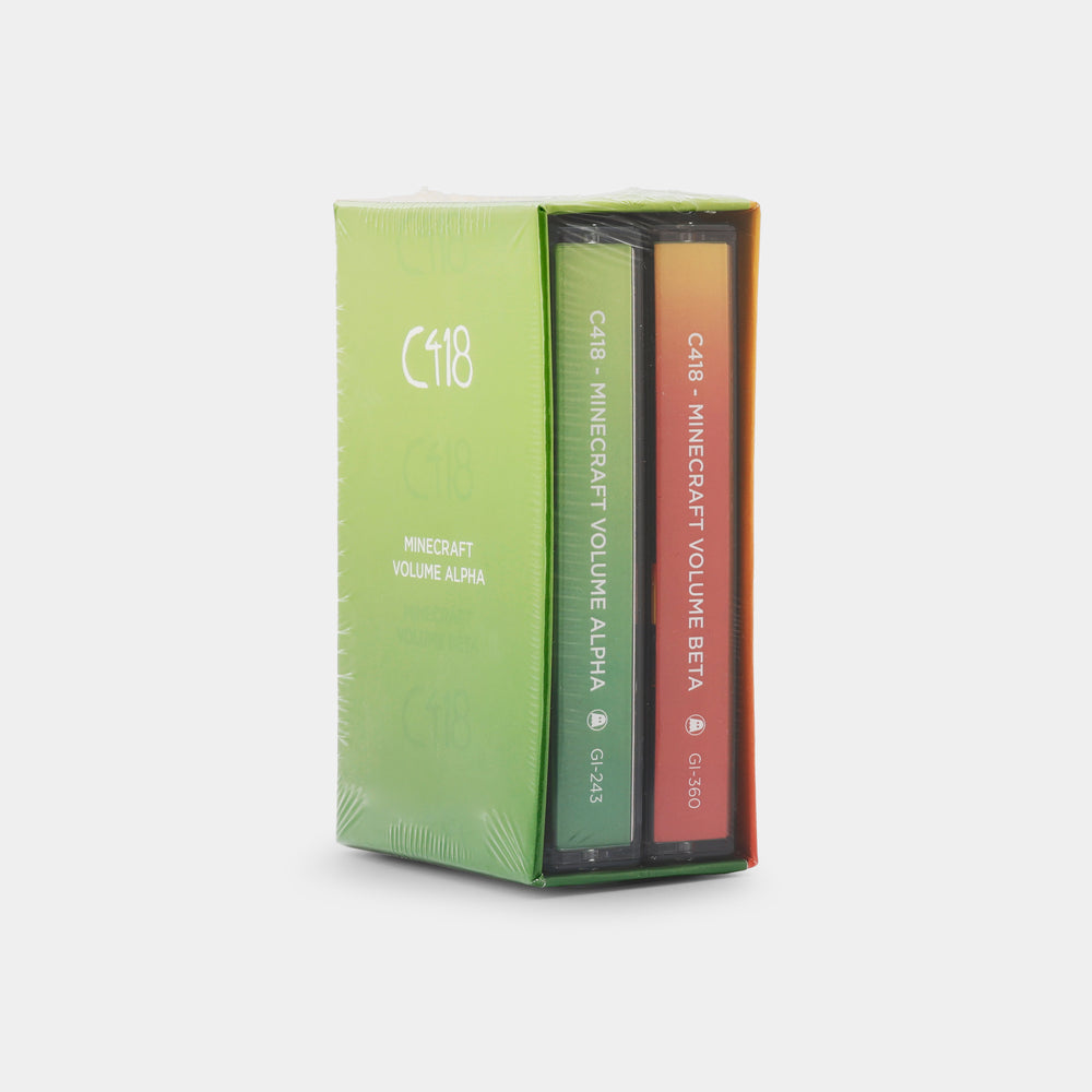 C418 - Minecraft Volumes Alpha and Beta Cassette Tape Set