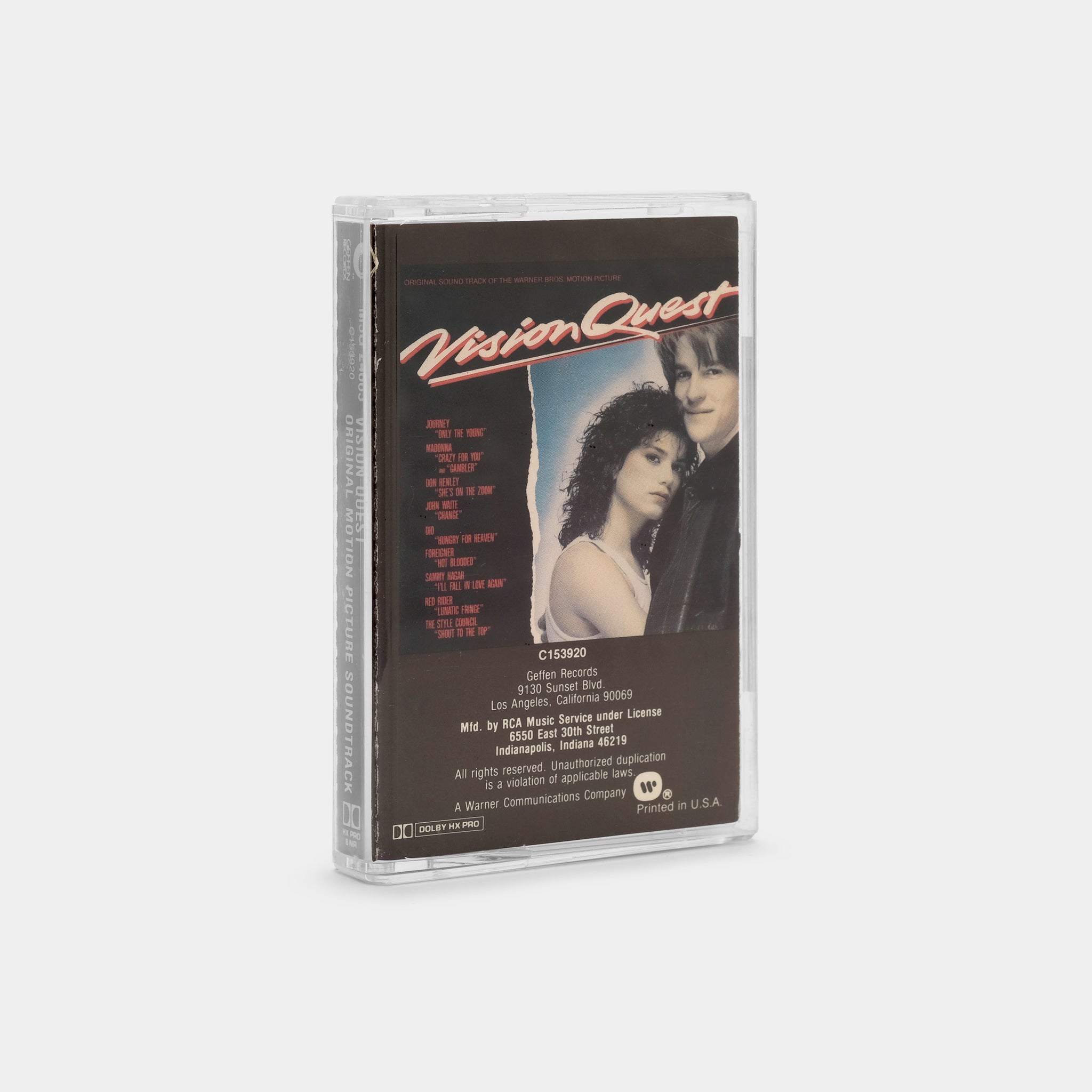 Vision Quest (Original Motion Picture Soundtrack) Cassette Tape