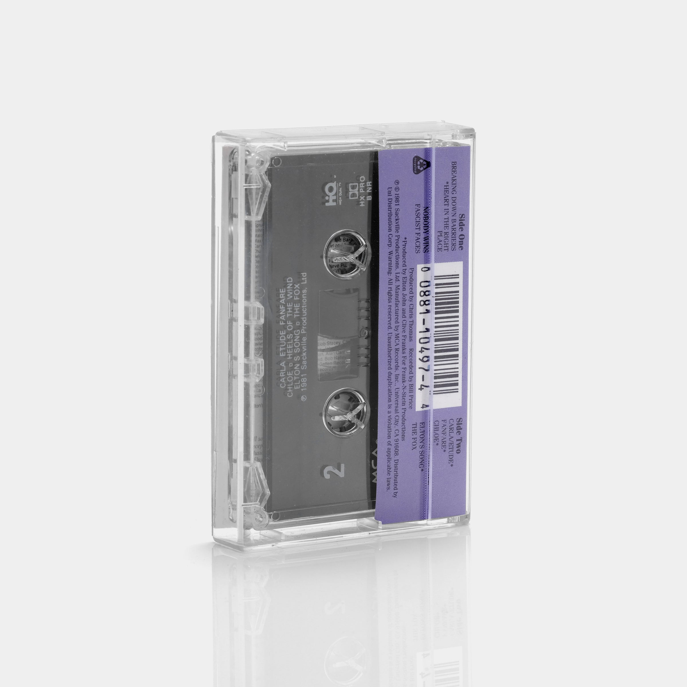 Elton John - The Fox Cassette Tape