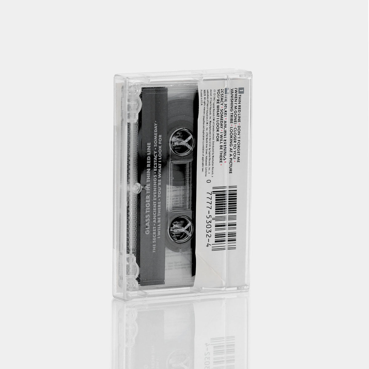 Glass Tiger - The Thin Red Line Cassette Tape
