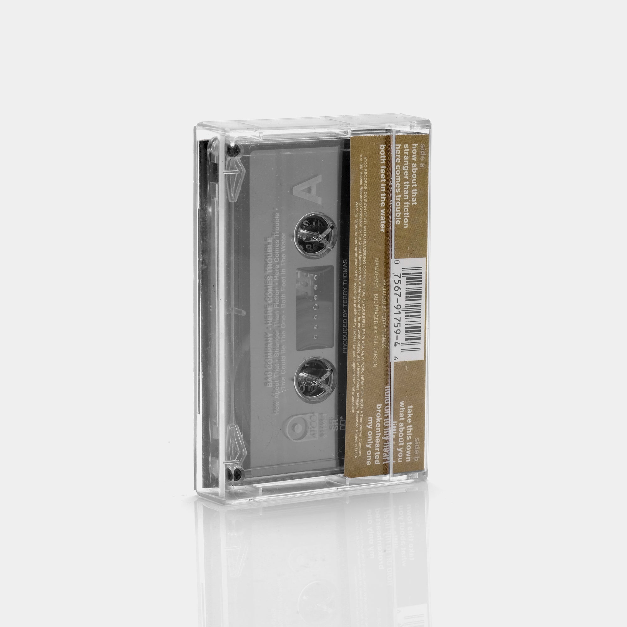 Bad Company - Here Comes Trouble Cassette Tape