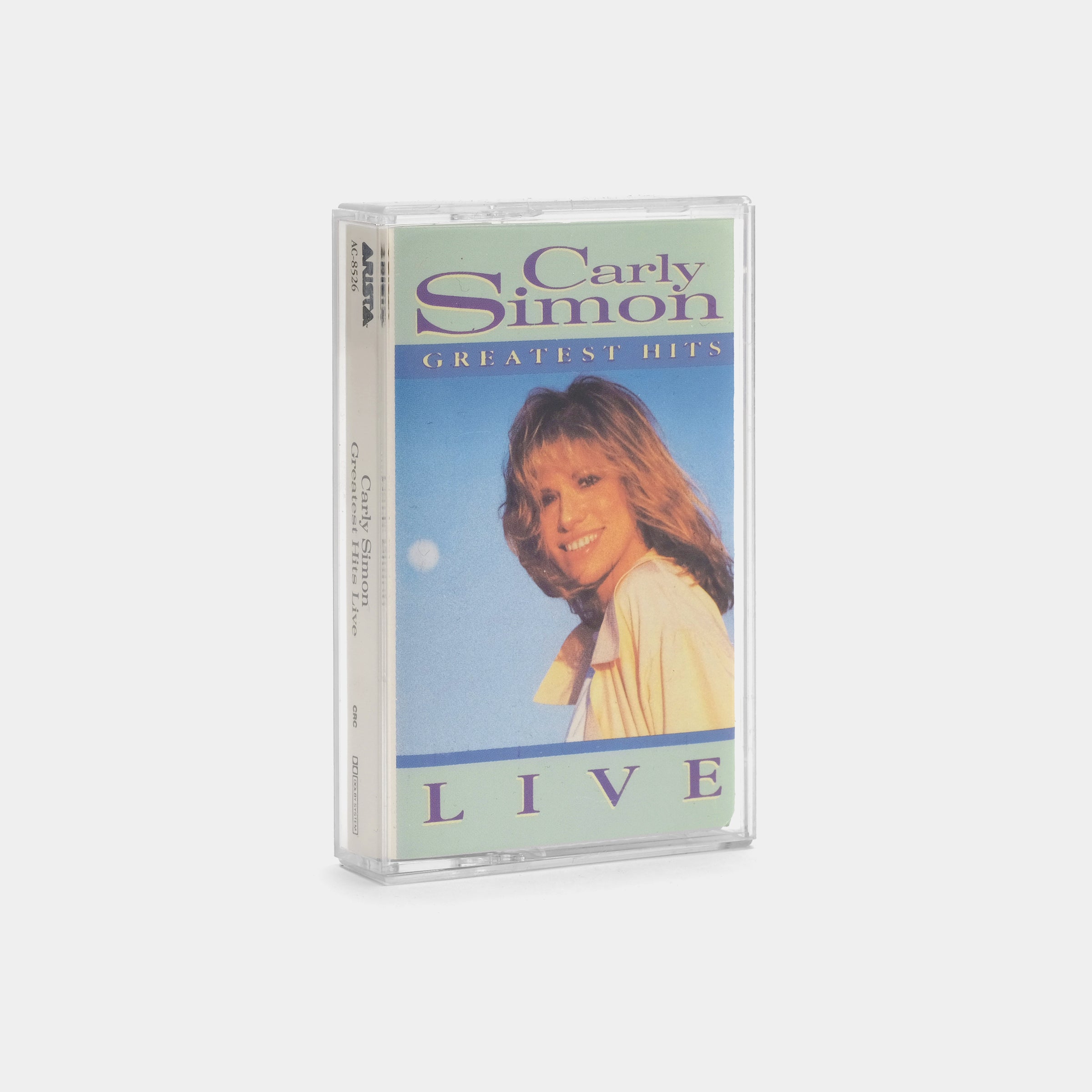 Carly Simon - Greatest Hits Live Cassette Tape