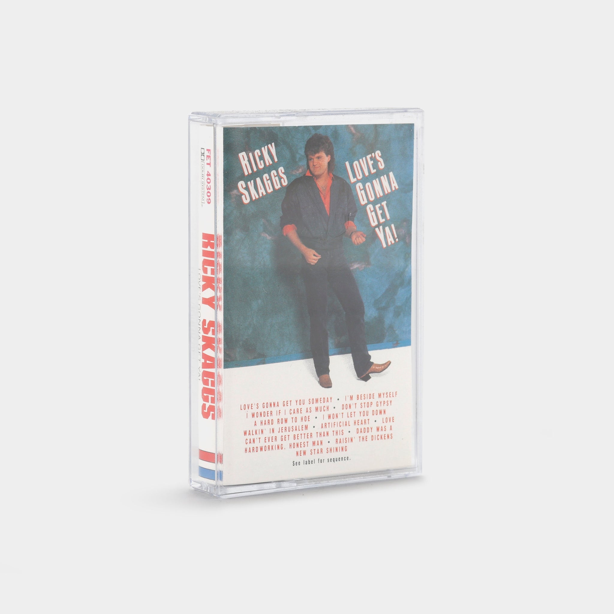 Ricky Skaggs - Love's Gonna Get Ya! Cassette Tape