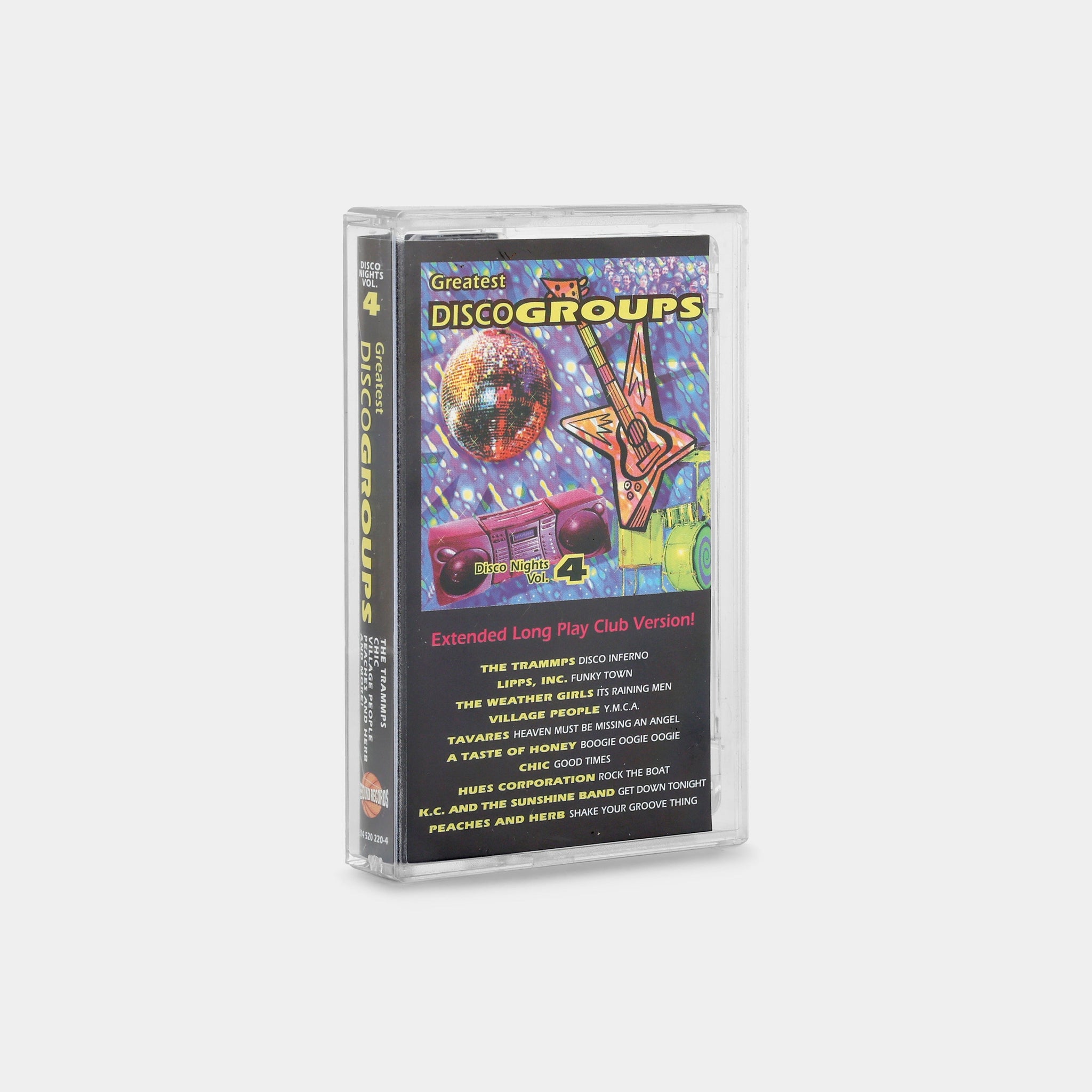 Greatest Disco Groups (Disco Nights Vol. 4) Cassette Tape