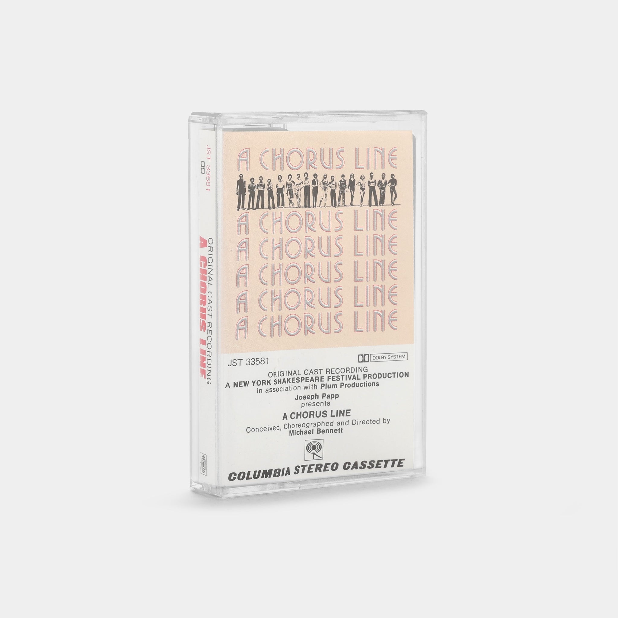 A Chorus Line (Original Cast Recording) Cassette Tape