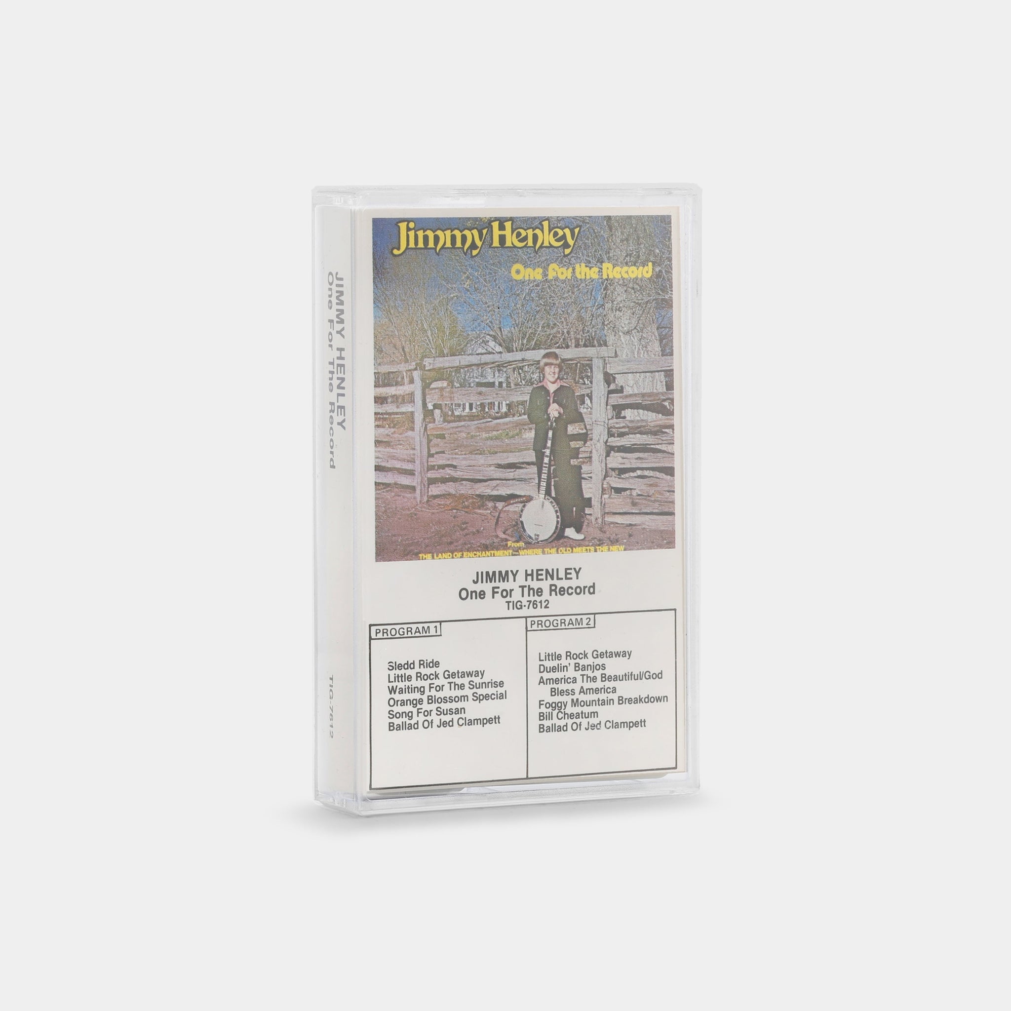 Jimmy Henley - One For The Record Cassette Tape