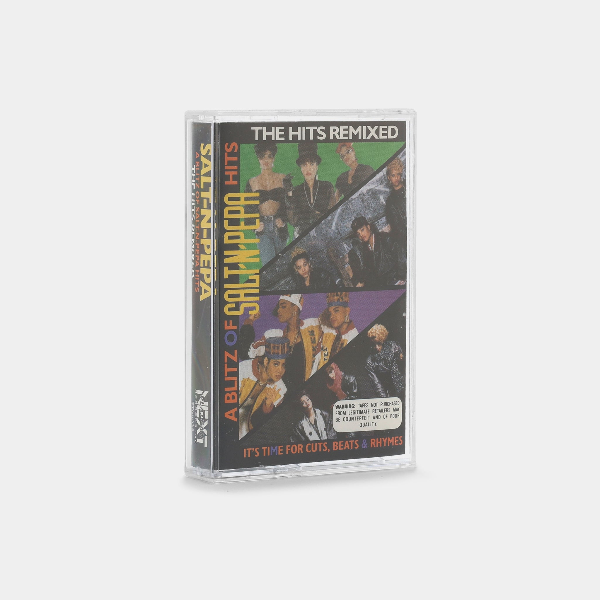 Salt-N-Pepa - A Blitz of Salt-N-Pepa Hits: The Hits Remixed Cassette T