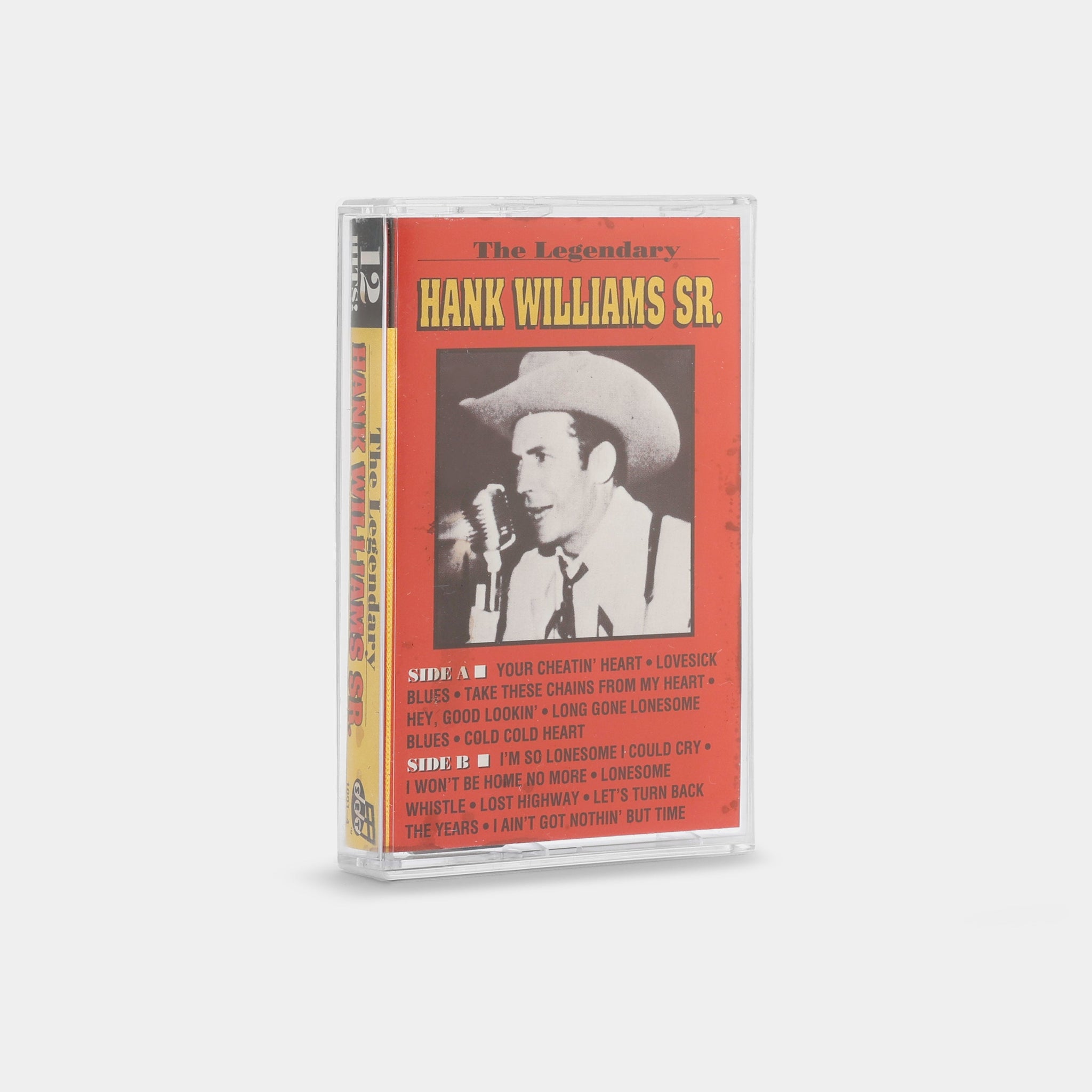 Hank Williams Sr. - The Legendary Hank Williams Sr. - 12 Hits Cassette