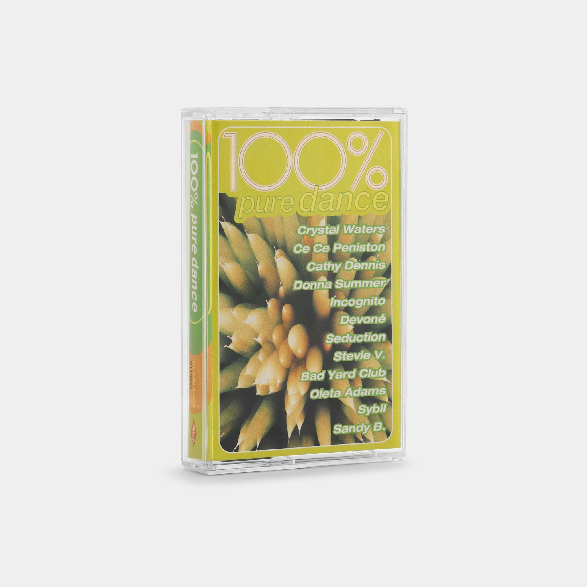 100% Pure Dance Cassette Tape