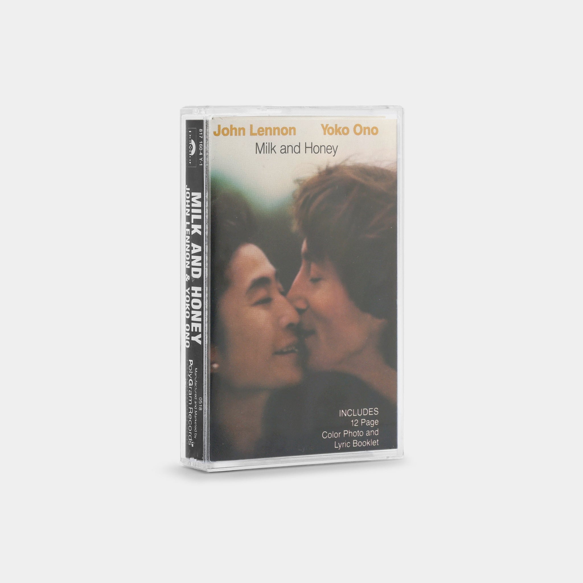 John Lennon & Yoko Ono - Milk And Honey Cassette Tape