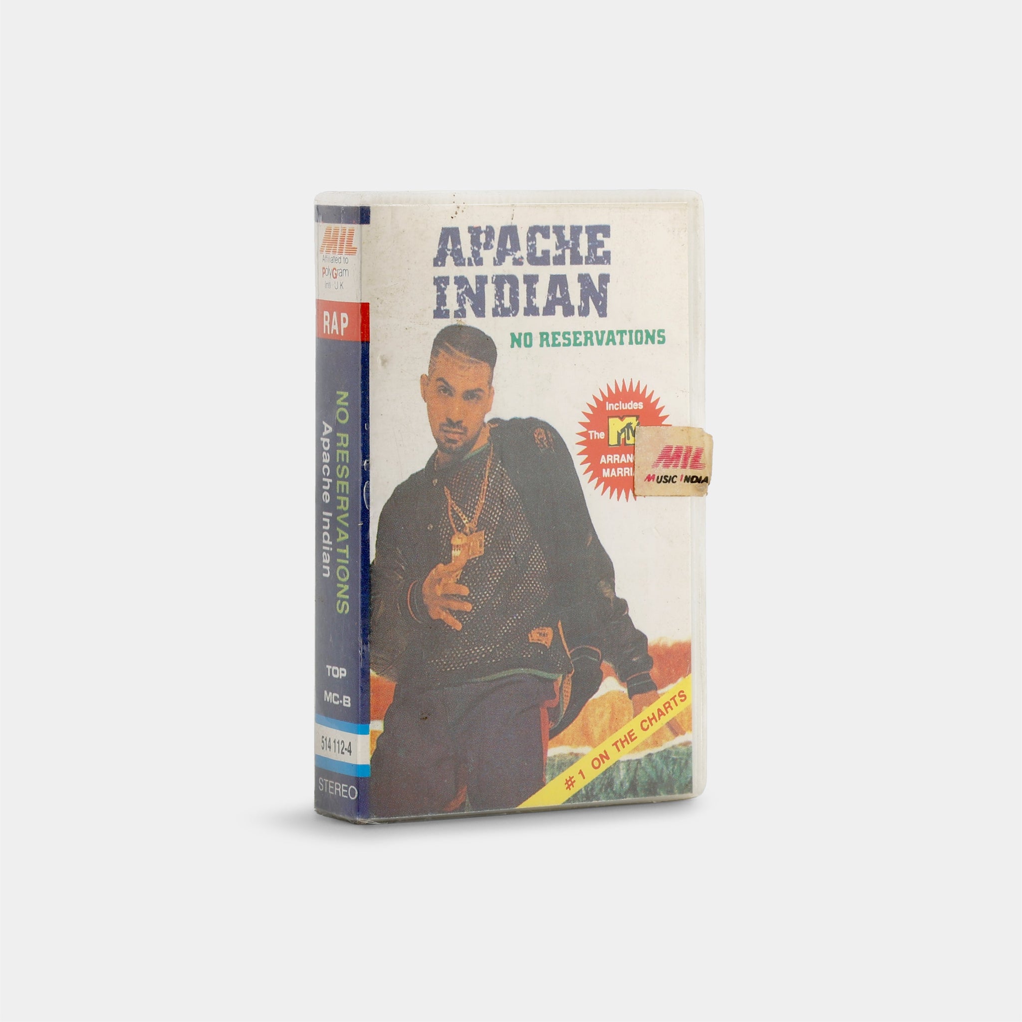 Apache Indian - No Reservations Cassette Tape