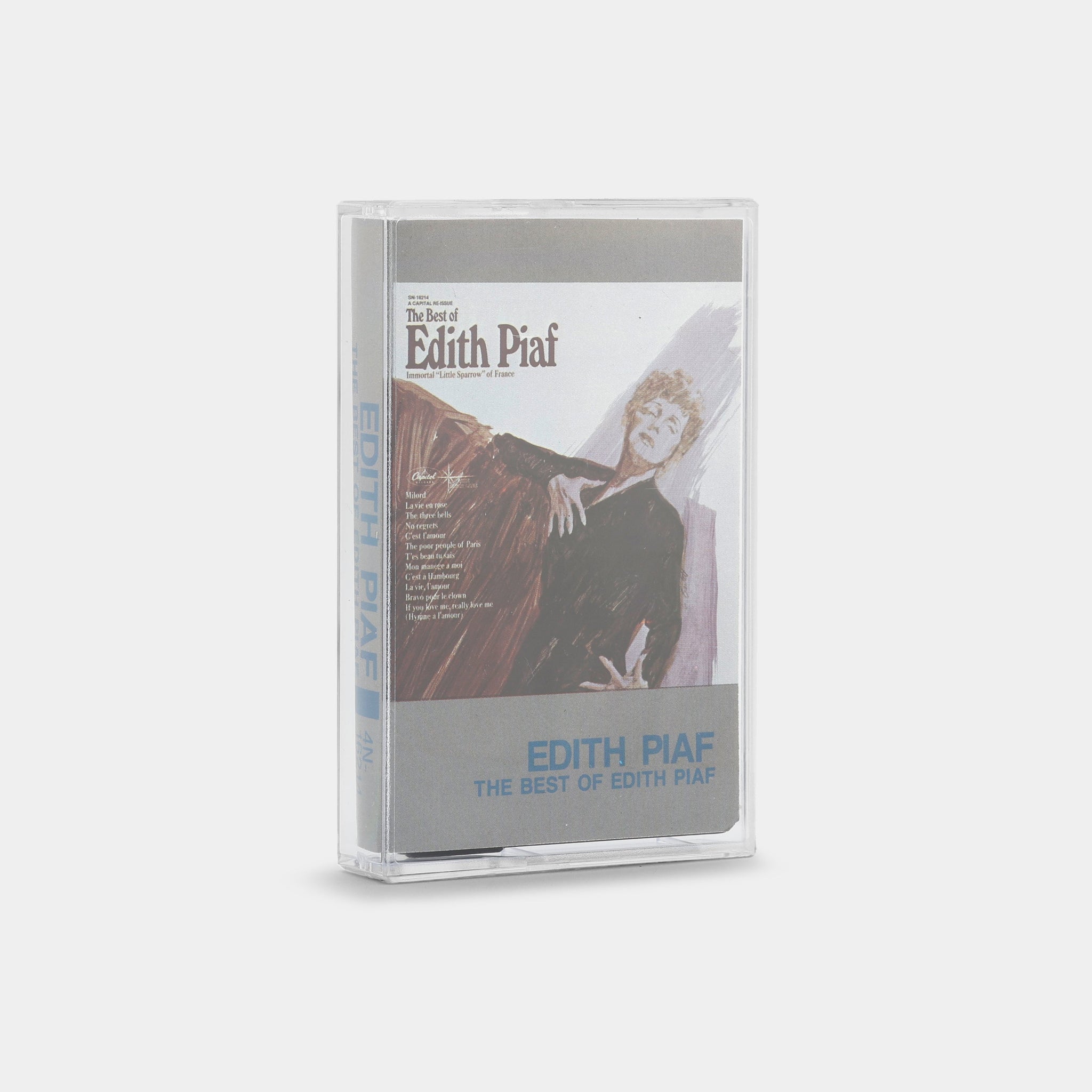 Edith Piaf - The Best Of Edith Piaf Cassette Tape
