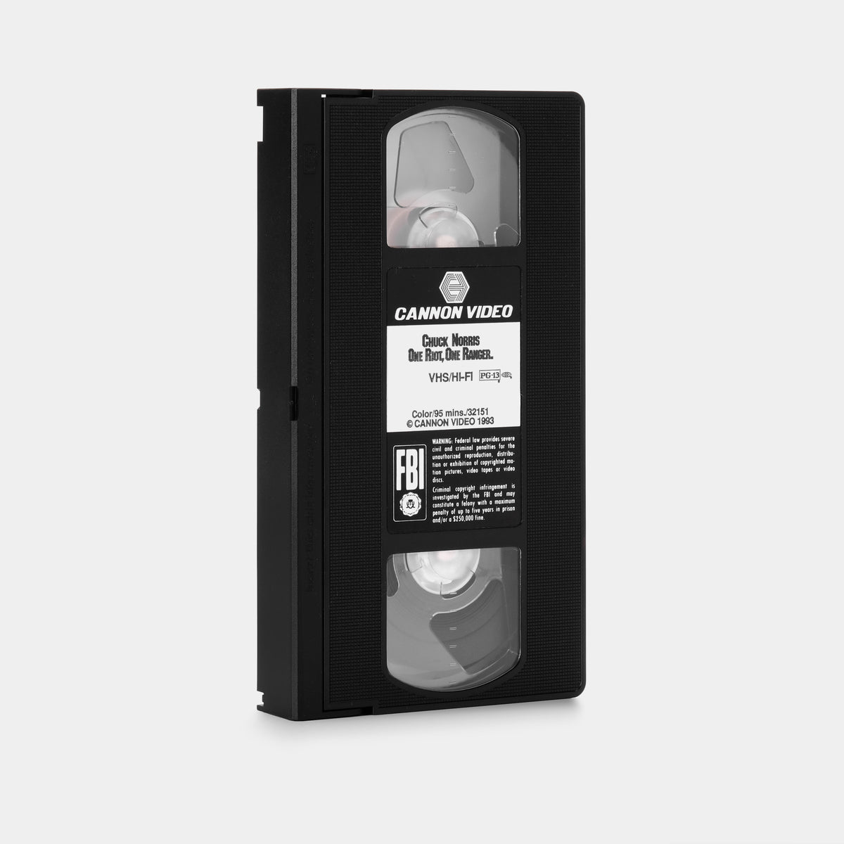 Walker, Texas Ranger: One Riot, One Ranger VHS Tape