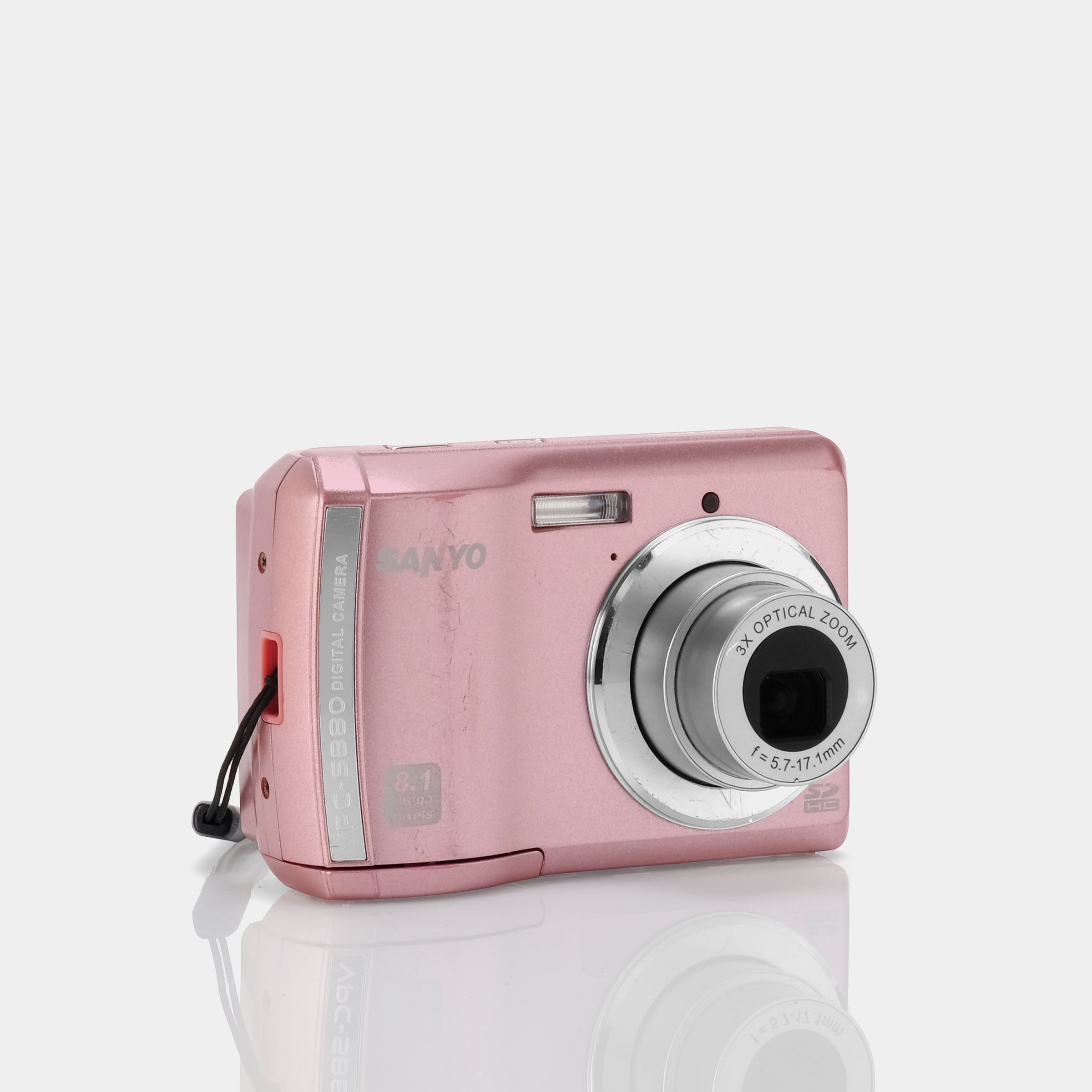 Sanyo VPC-S880 Pink Point and Shoot Digital Camera