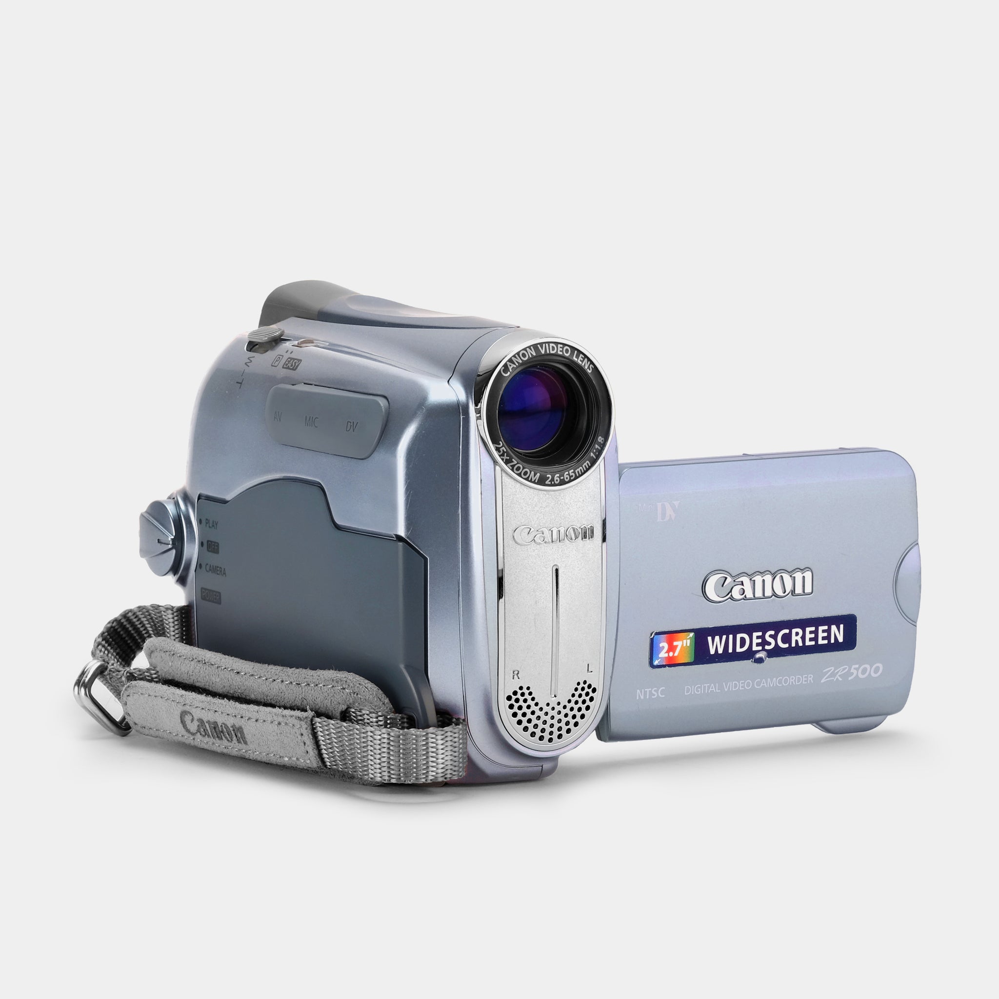 Canon ZR500 Blue Digital Video Camcorder