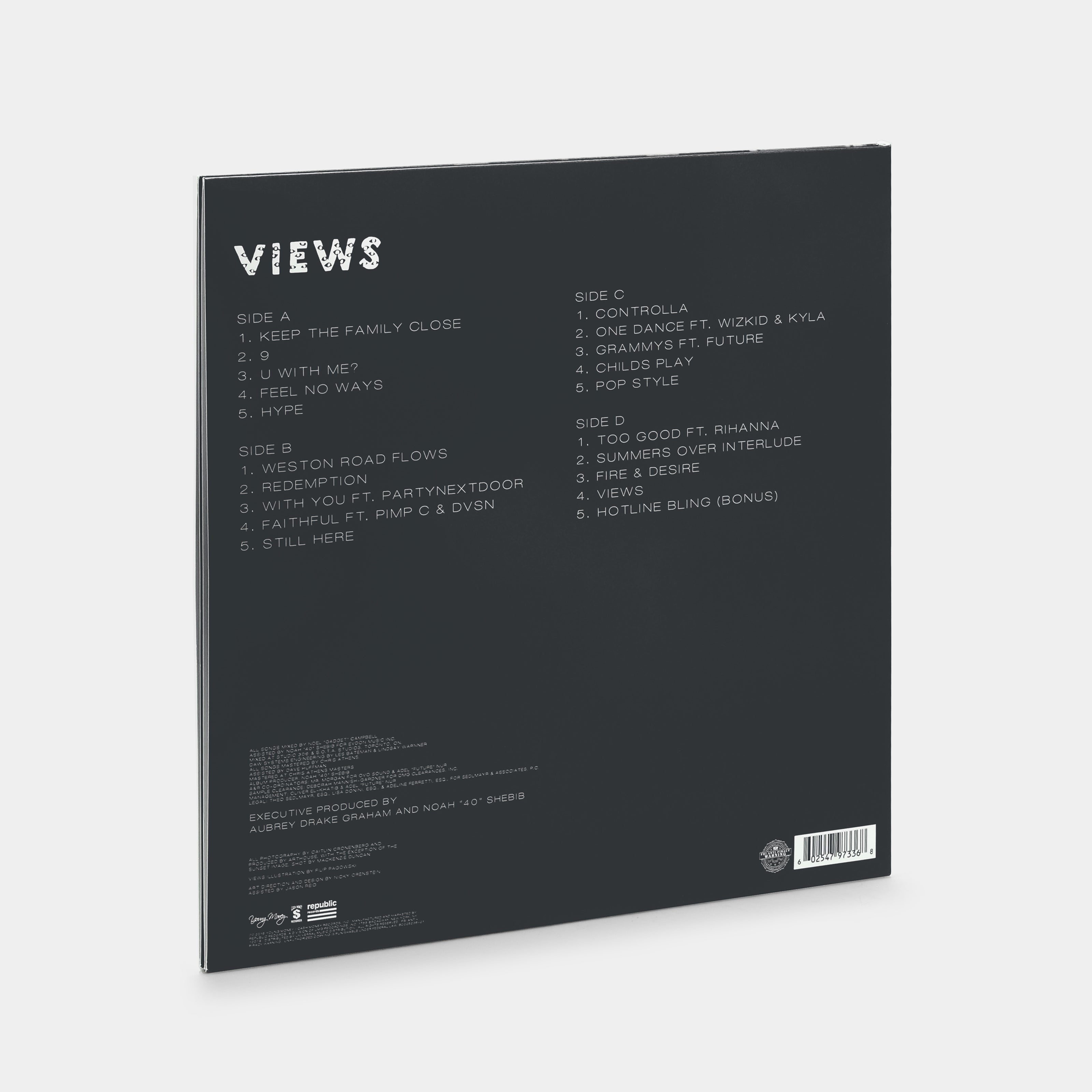 Drake - Views 2xLP Vinyl Record