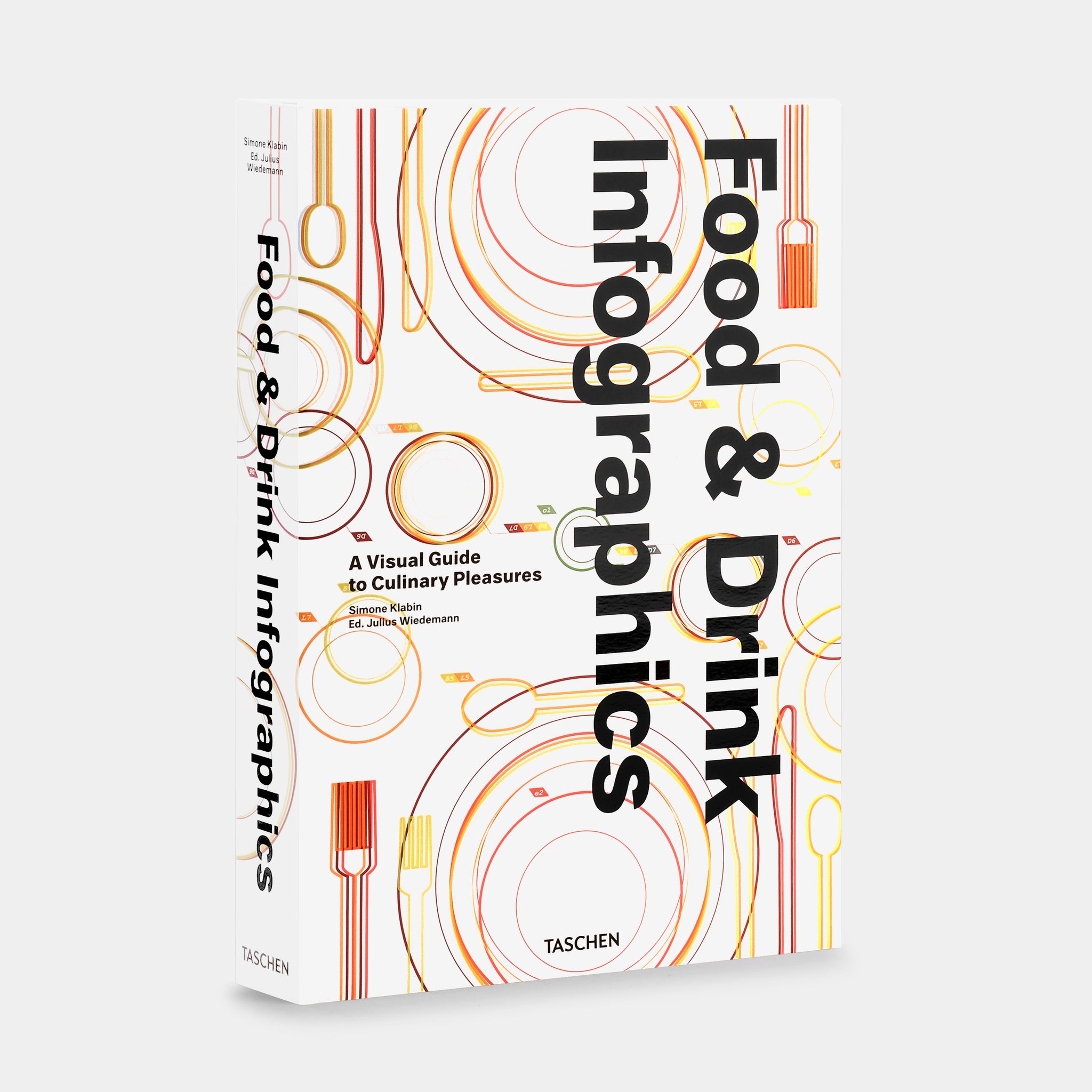 Food & Drink Infographics: A Visual Guide to Culinary Pleasures XL Tas