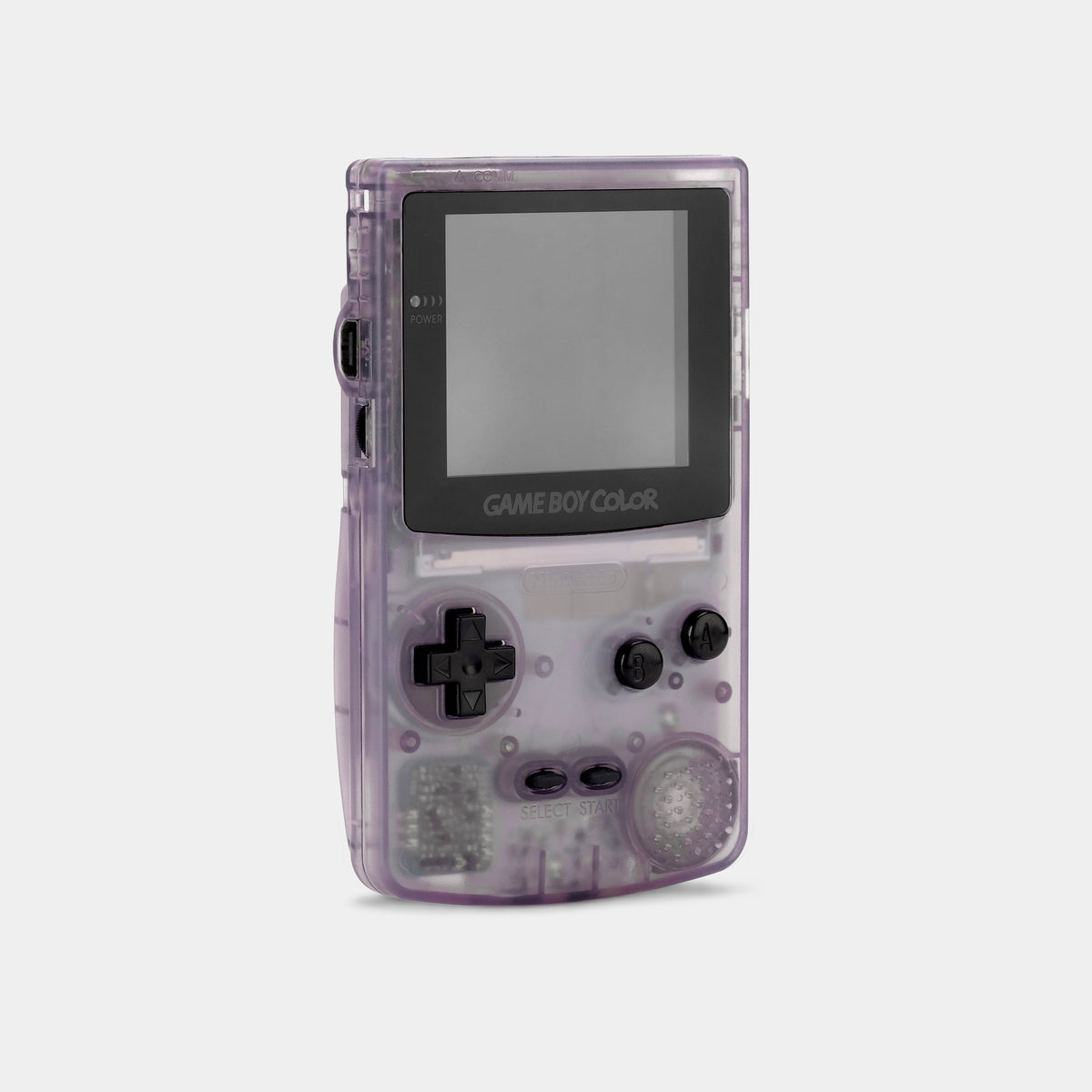 Nintendo Game Boy Color Atomic Purple Game Console With Backlit Screen