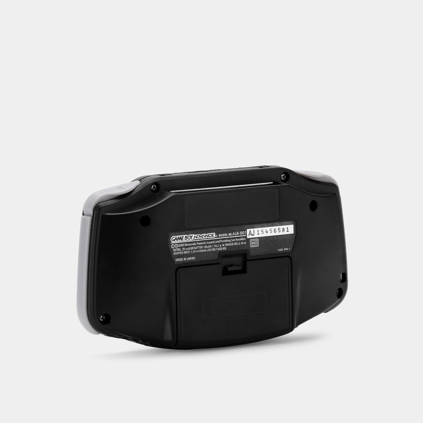 Nintendo Game Boy Advance Black Game Console With Backlit Screen