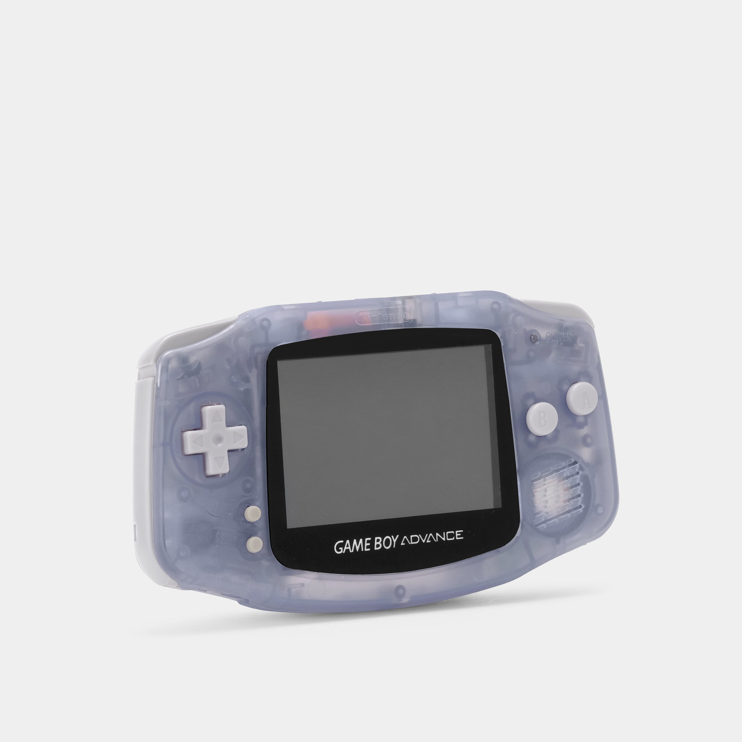 Nintendo Game Boy Advance Glacier Game Console With Backlit Screen