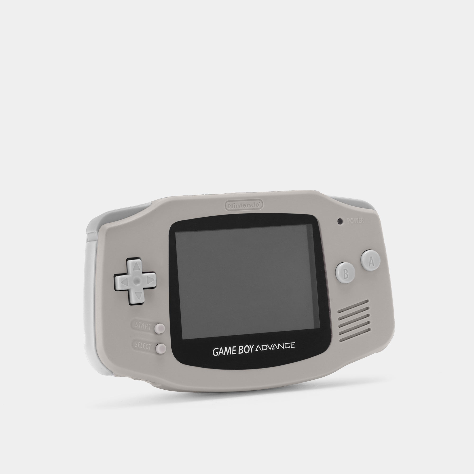 Nintendo Game Boy Advance Taupe Game Console With Backlit Screen