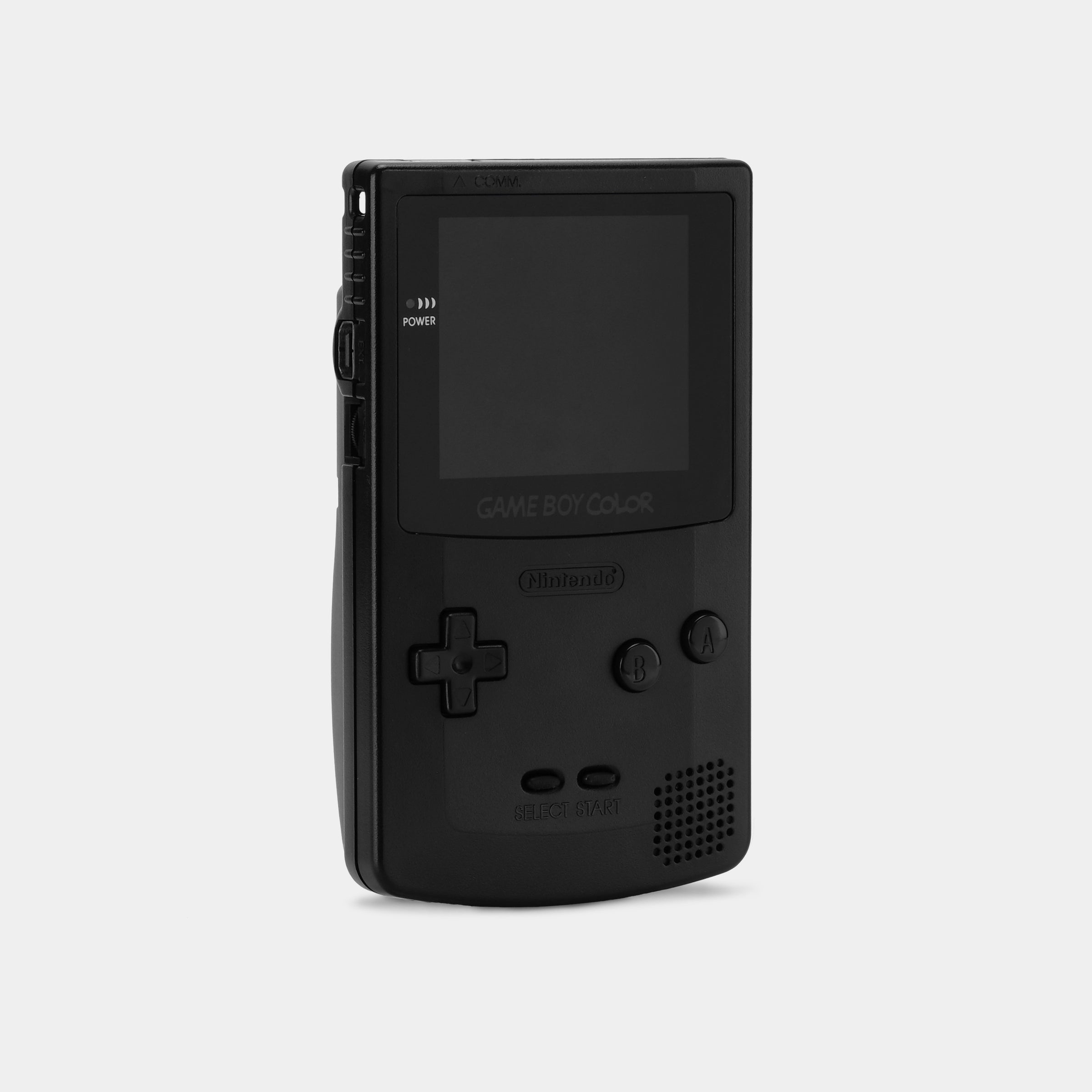 Nintendo Game Boy Color Black Game Console With Backlit Screen