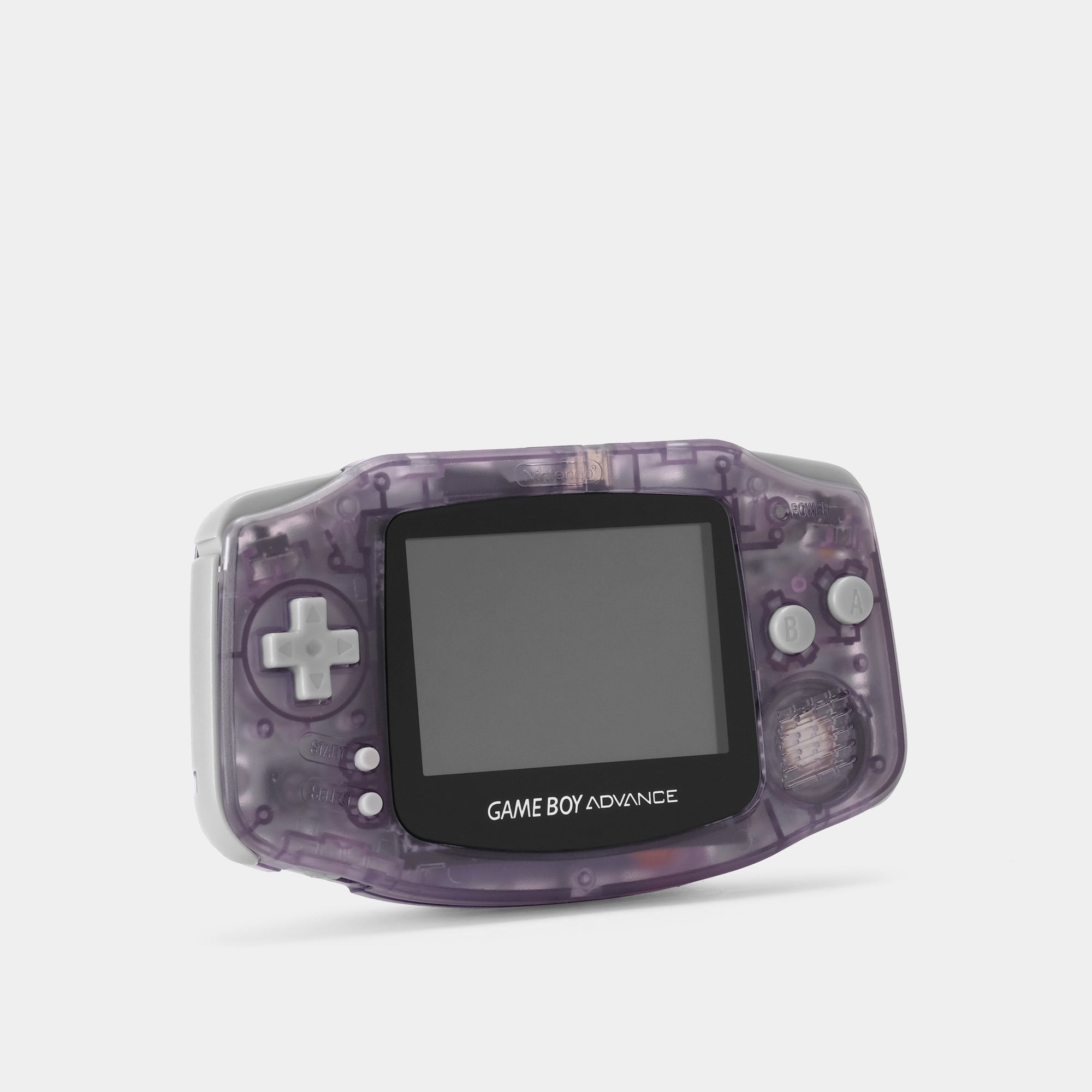 Nintendo Game Boy Advance Atomic Purple Game Console With Backlit Scre
