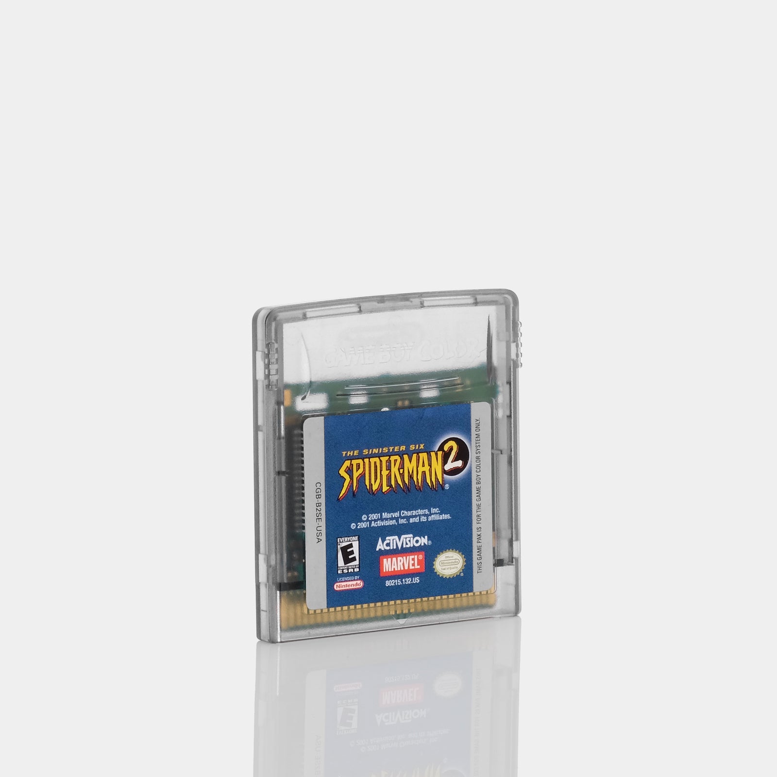 Spider-Man 2: The Sinister Six Game Boy Color Game