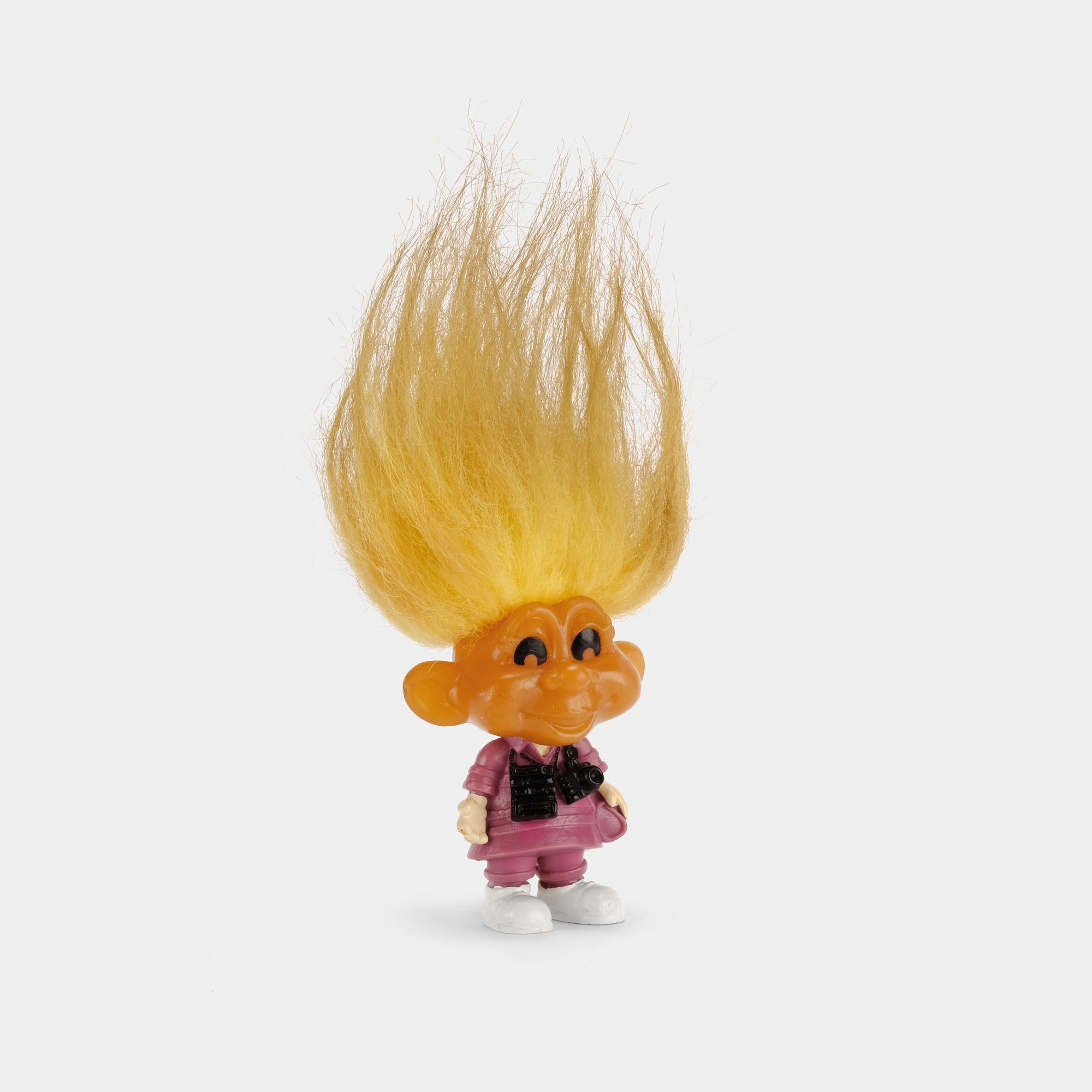 Burger King Kids Club Snaps Troll Doll With Cameras Toy Figurine