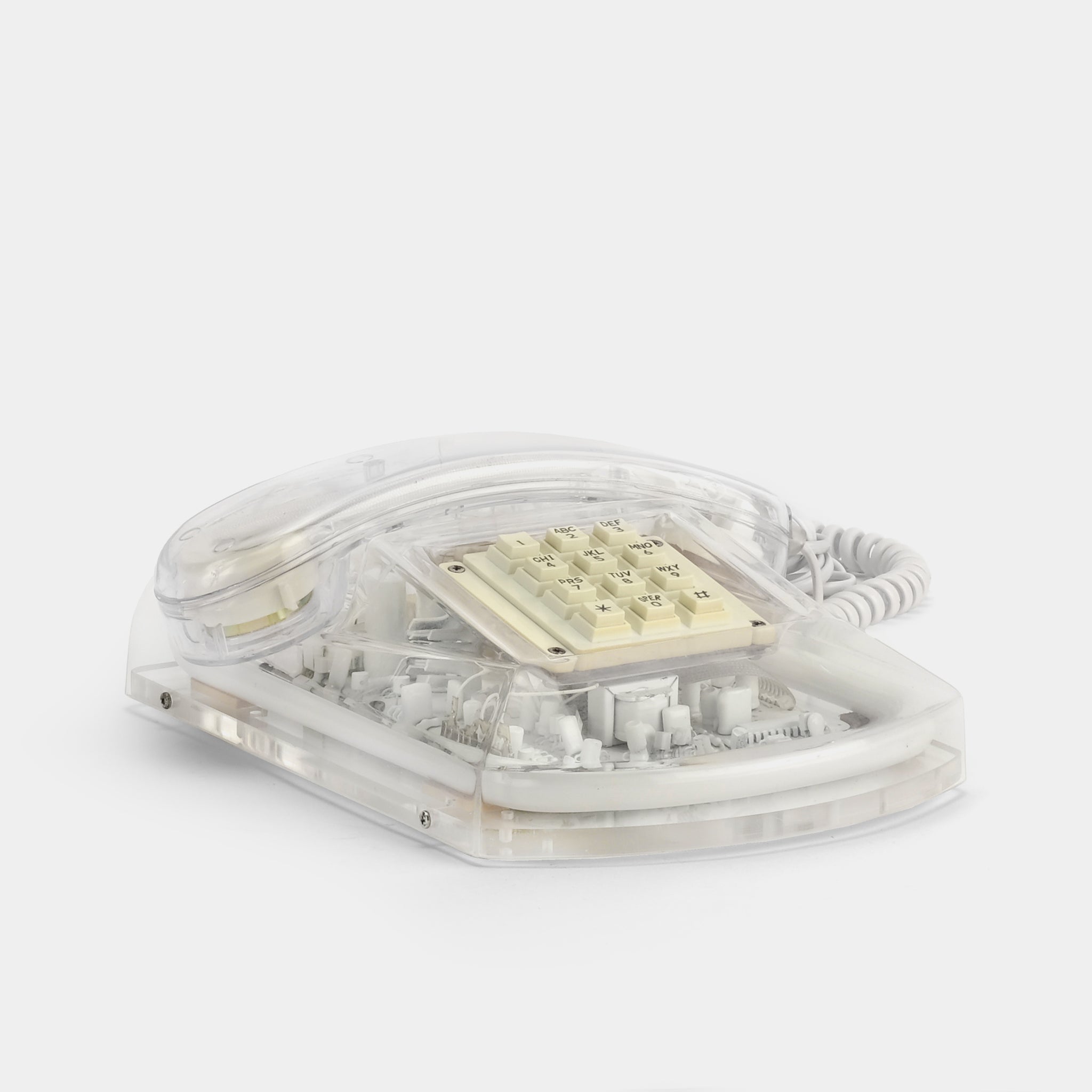 Roxanne 9221-8 Transparent Clear Light-Up Telephone