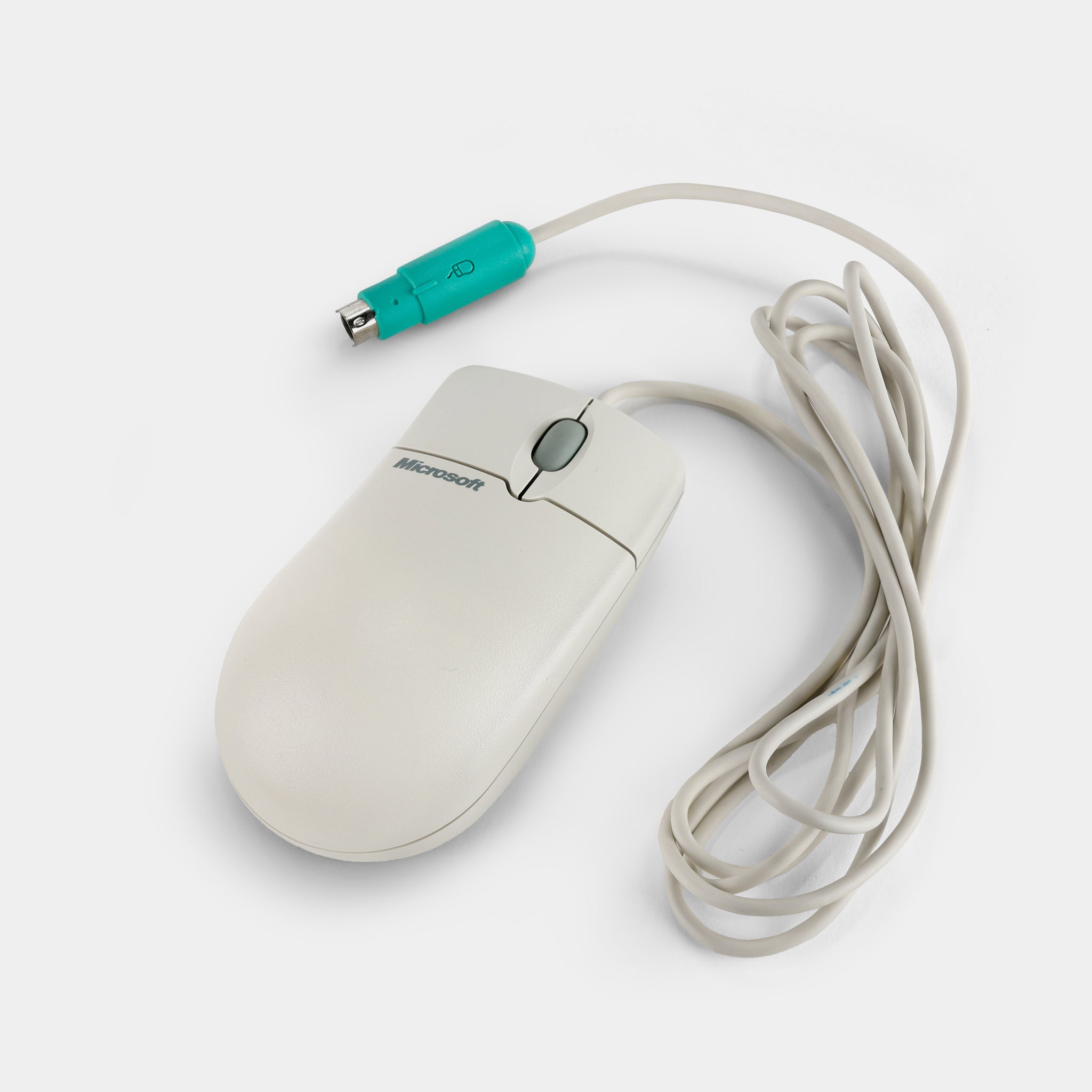 Vintage Microsoft Rollerball IntelliMouse Computer Mouse
