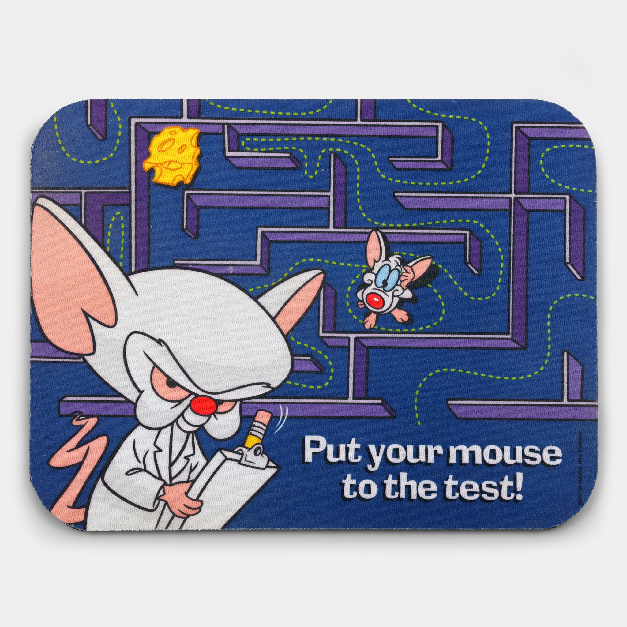 Pinkey And The Brain Mouse Pad