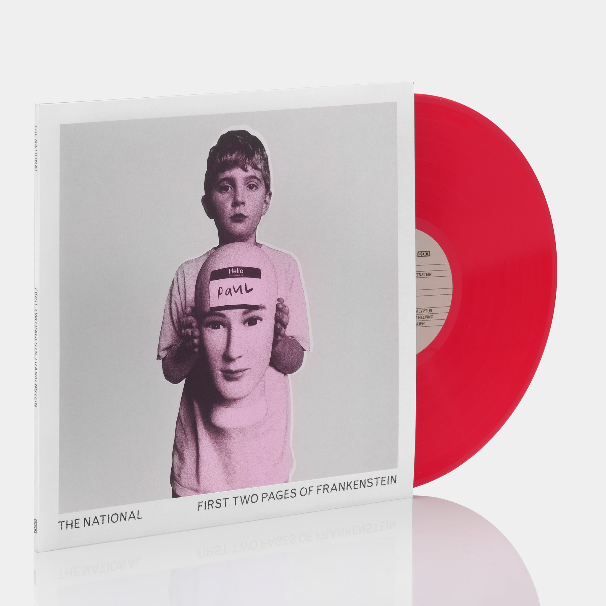 The National - First Two Pages of Frankenstein LP Red Vinyl Record
