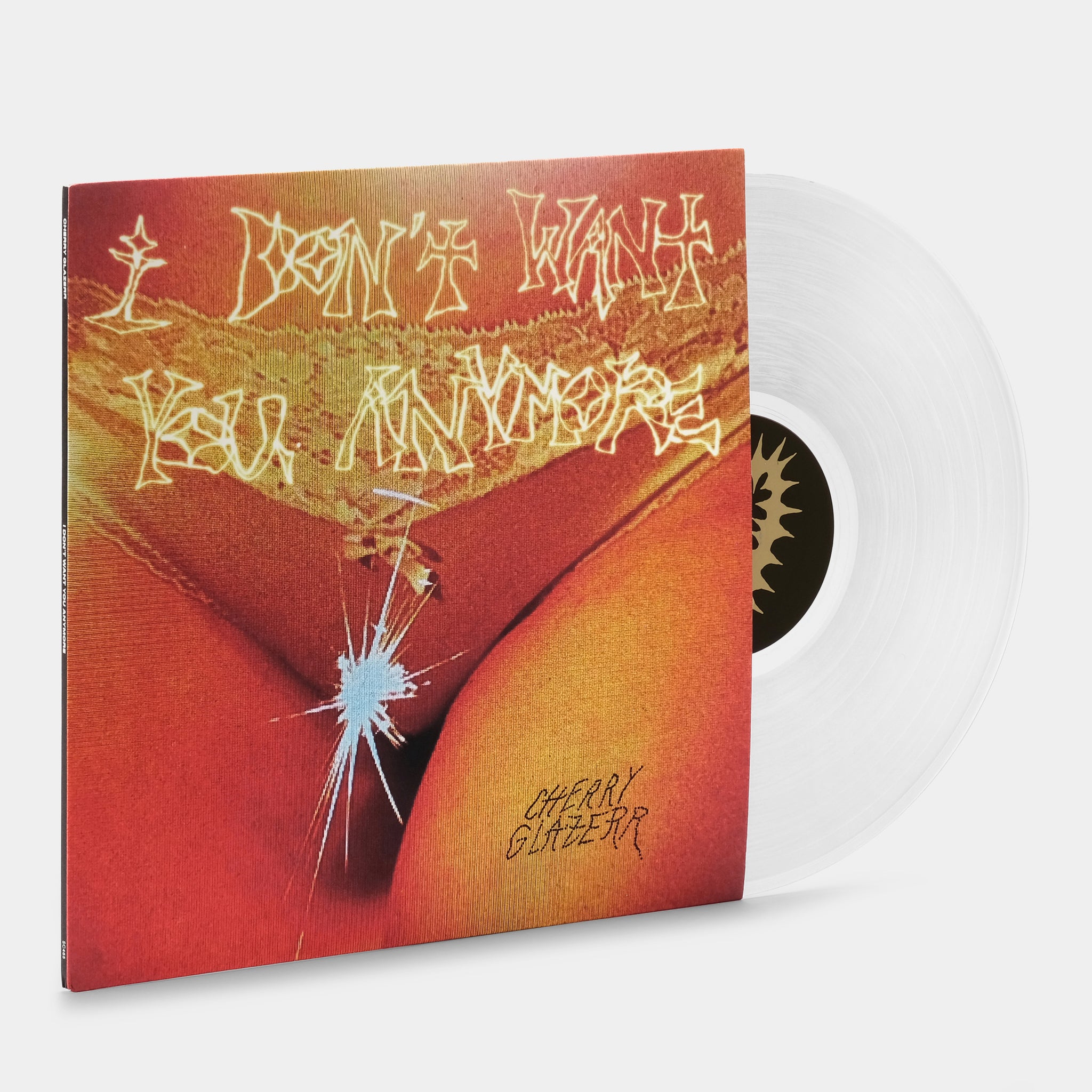 Cherry Glazerr - I Don't Want You Anymore LP Crystal Clear Vinyl Recor