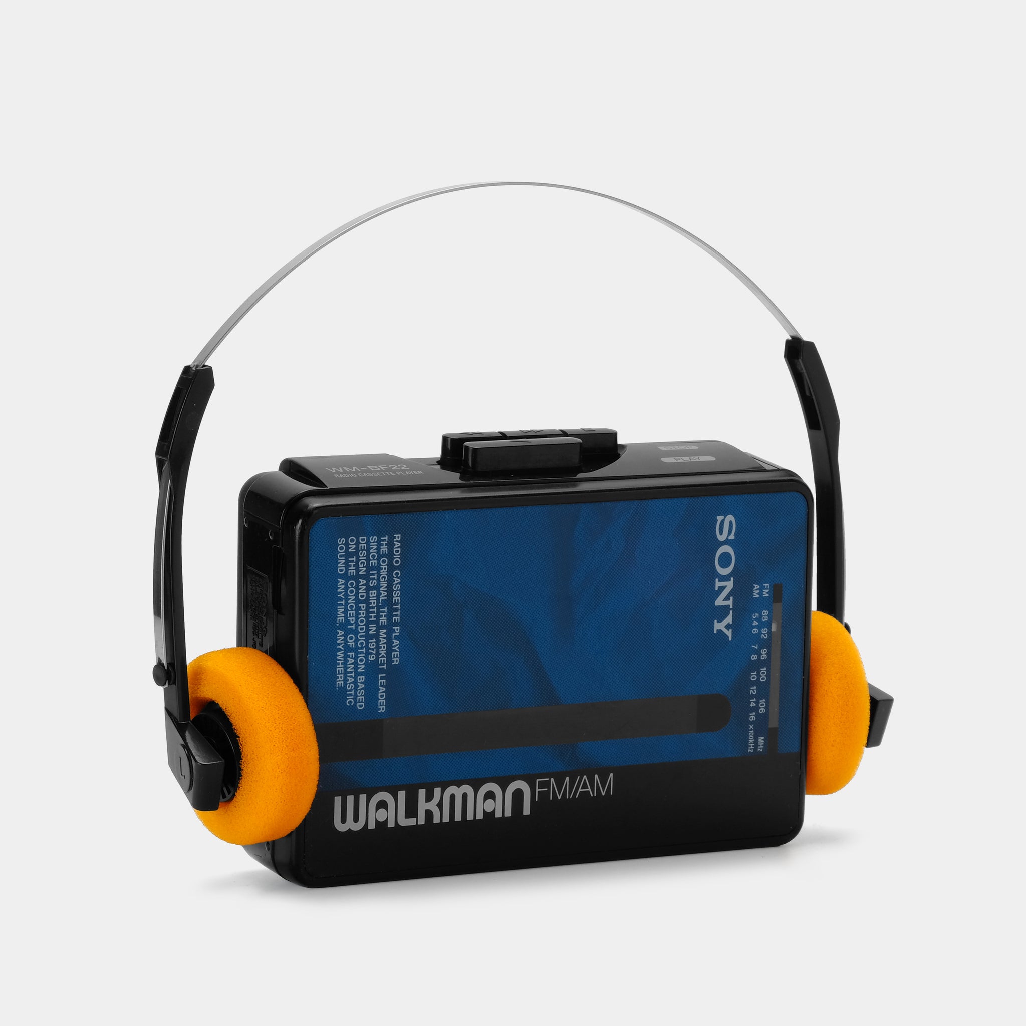 Sony Walkman WM-BF22 AM/FM Portable Cassette Player