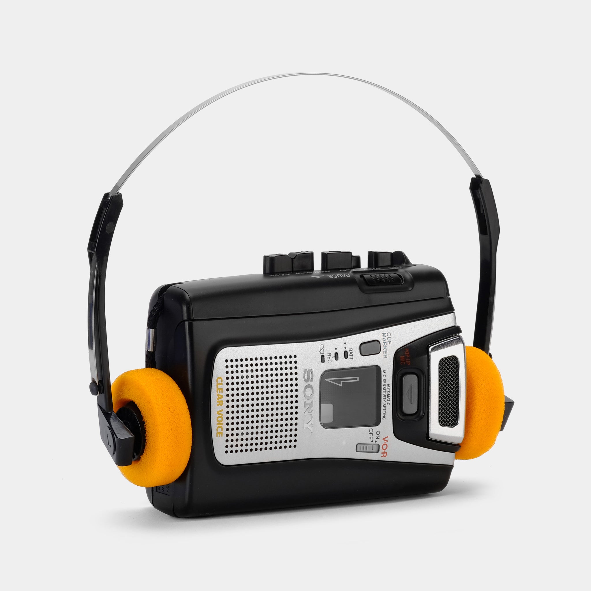 Sony Clear Voice TCM-465V Portable Cassette-Corder