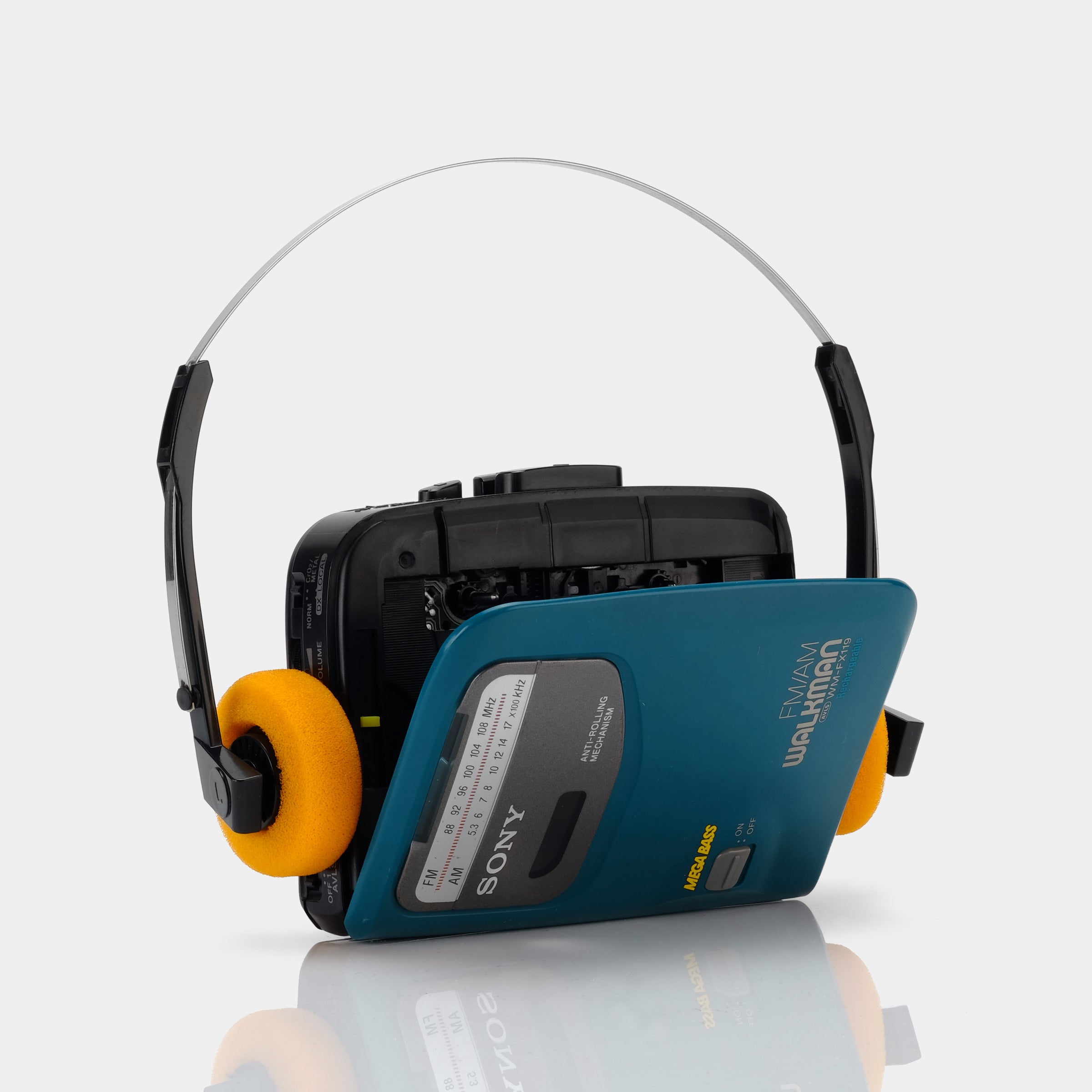 Sony Walkman WM-FX119 Teal Portable Cassette Player