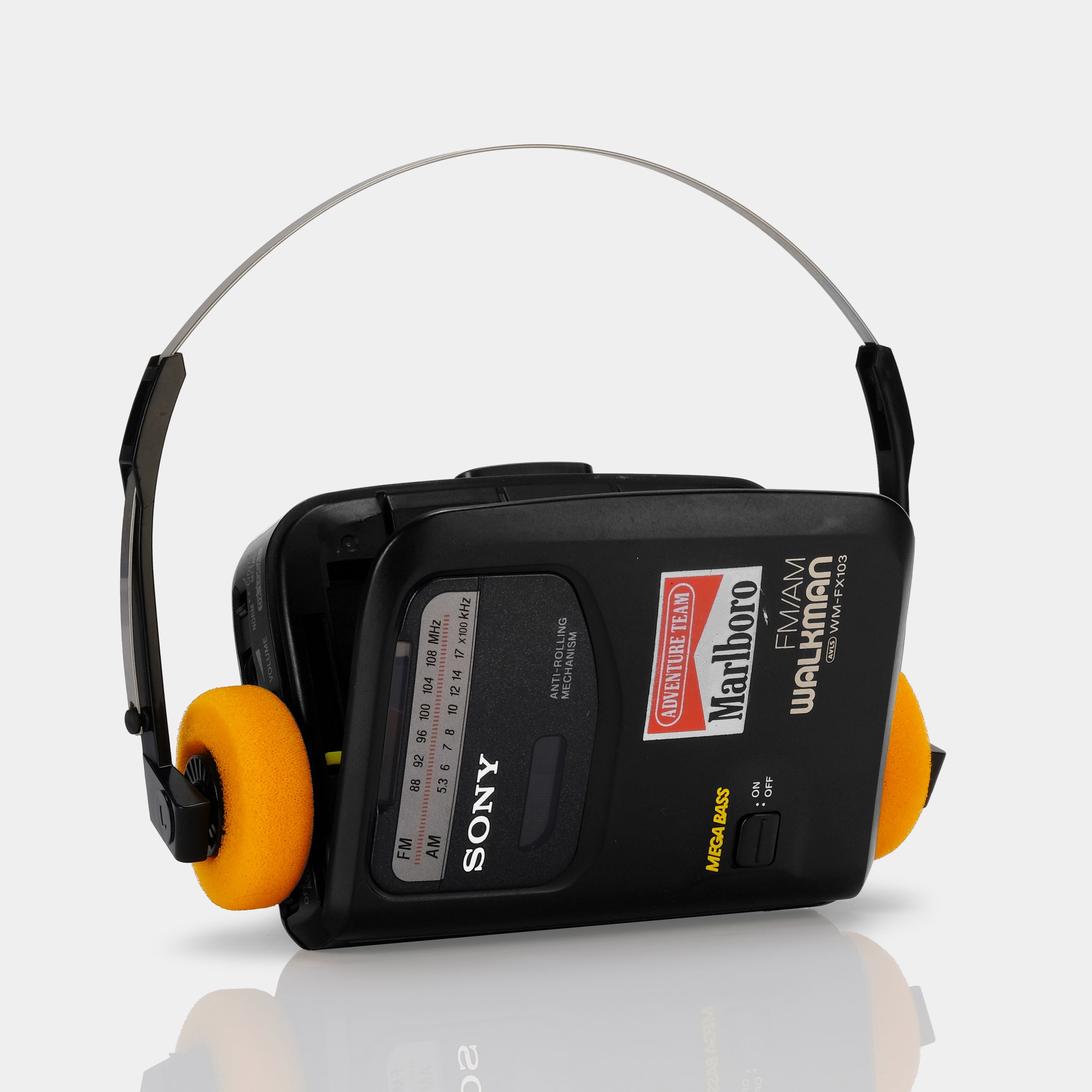 Sony Walkman WM-FX103 AM/FM Marlboro Portable Cassette Player