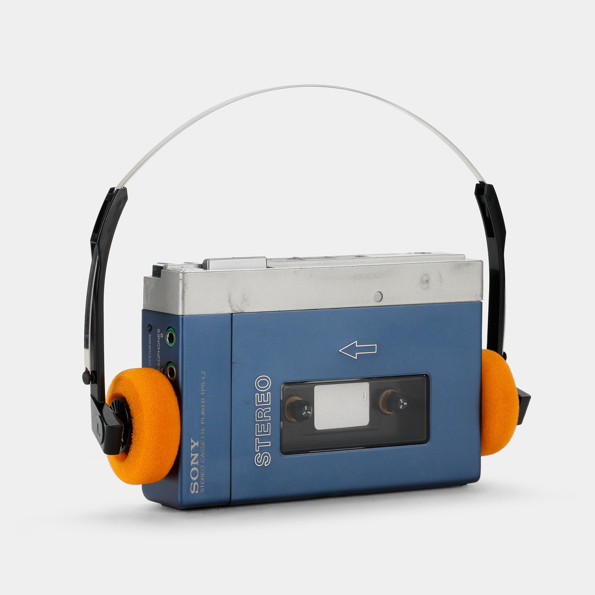 Sony Walkman TPS-L2 Portable Cassette Player (First Generation) with C